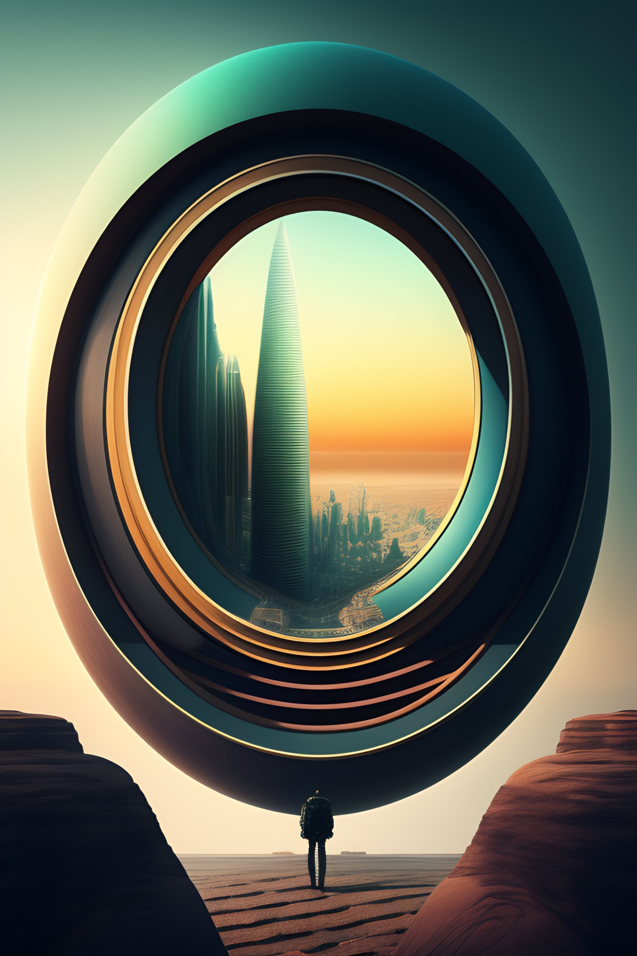 Lexica - Hipersurreal dystopian futuristic dream