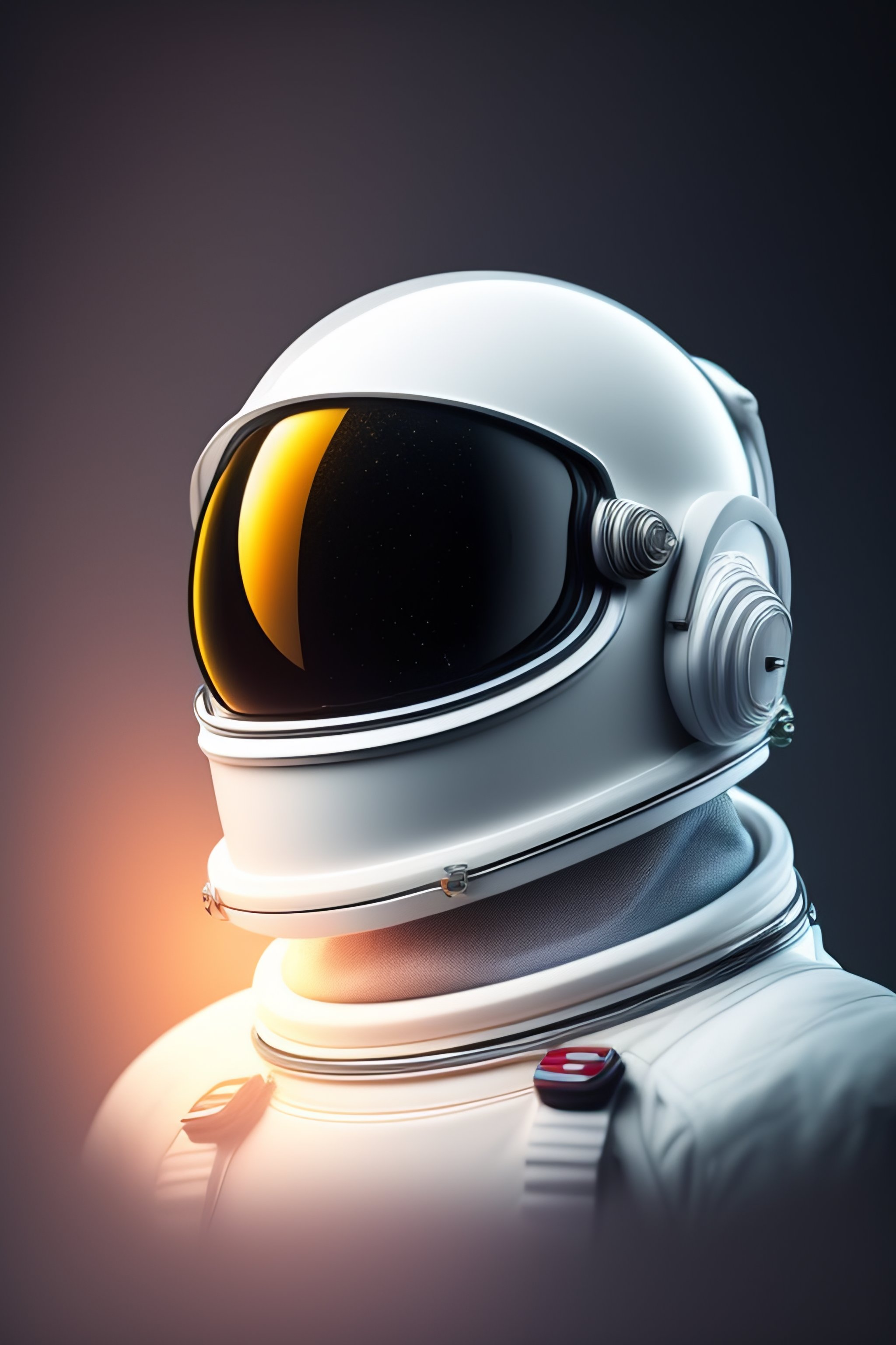 Lexica - Astronaut helmet, sun, moon, white roses, hyper detailed ...