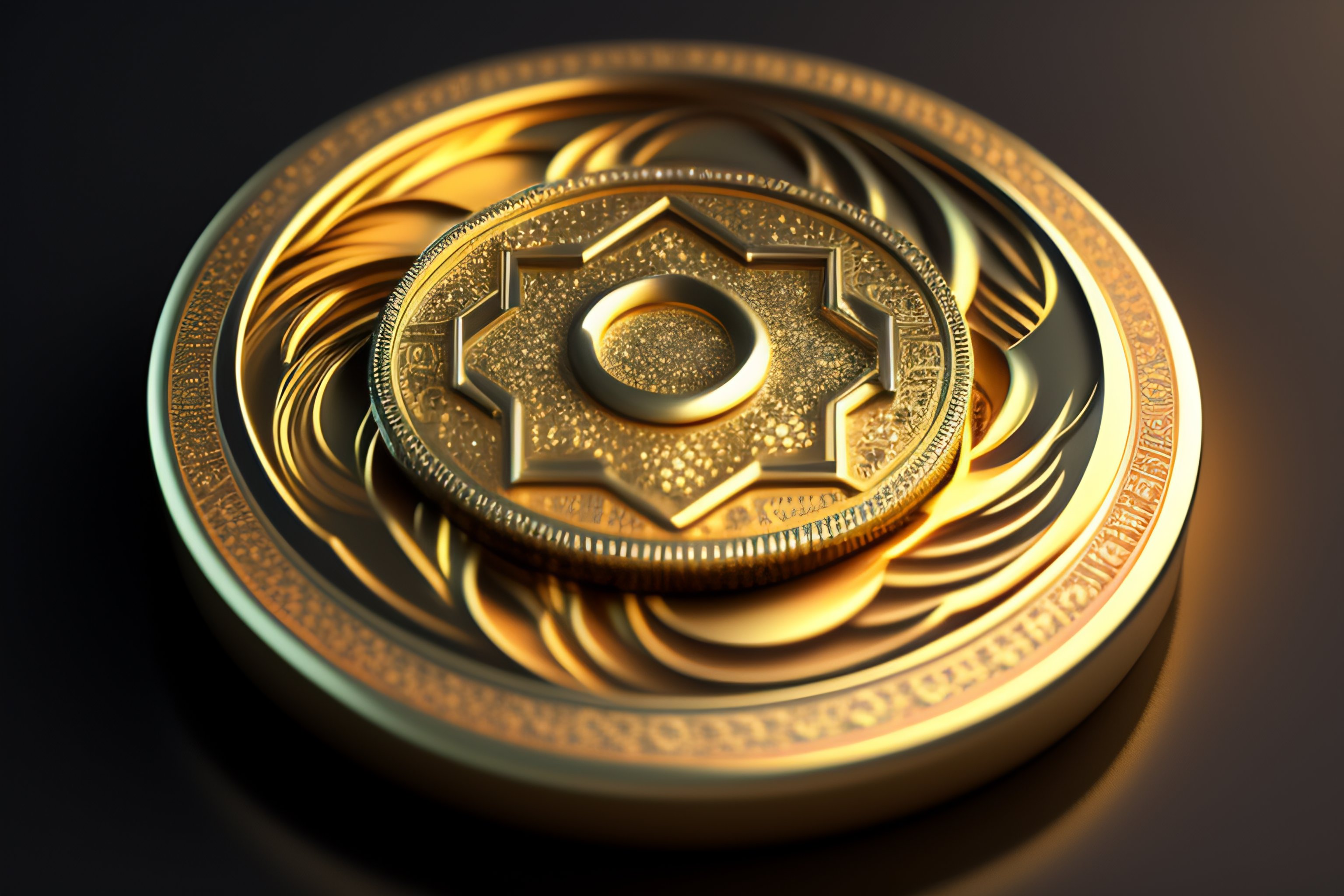 Lexica - Ultra detailed scifi design of Shiba coin in a generative 3D ...