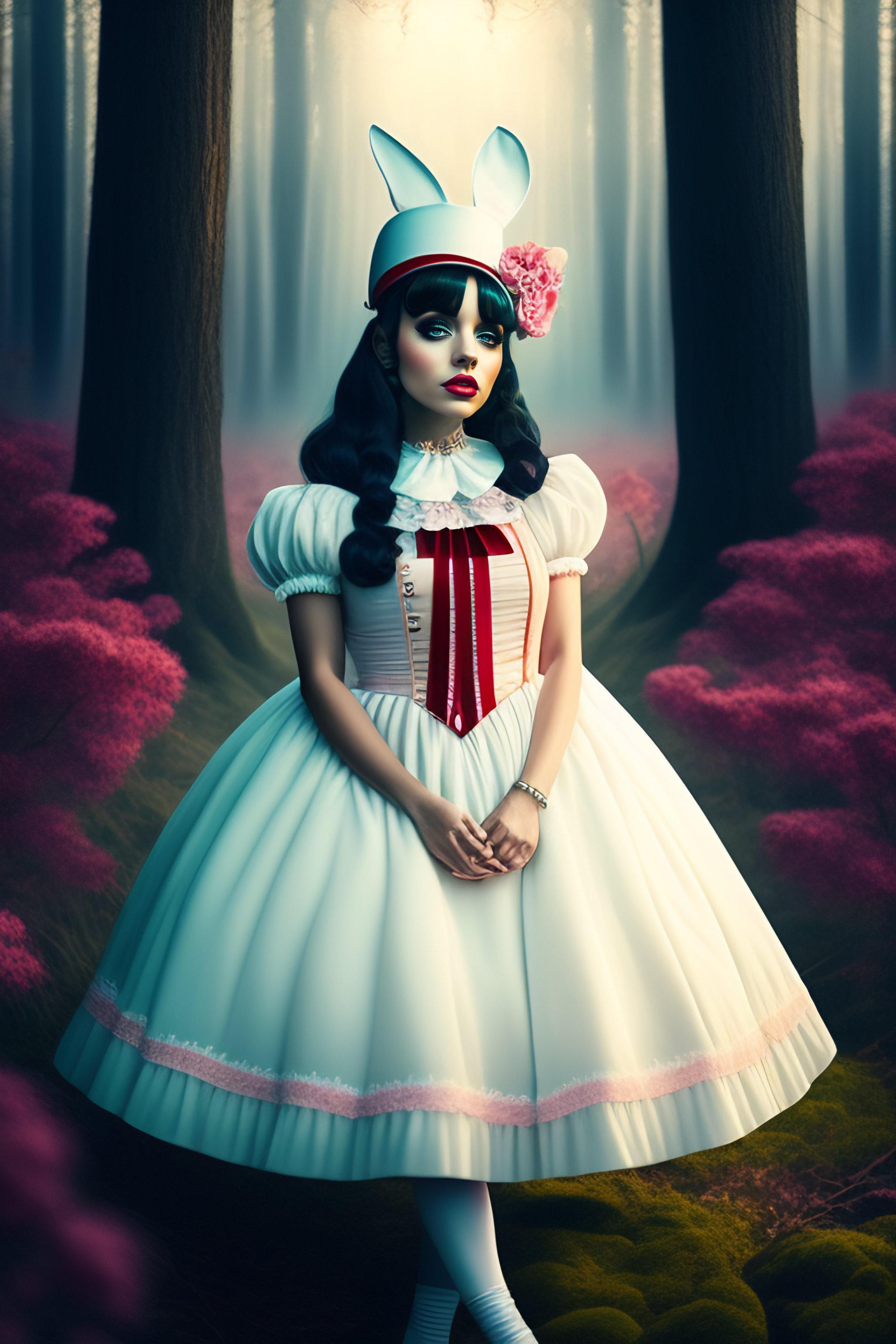 Lexica - Melanie martinez, alice in wonderland, horror, forest, fog ...
