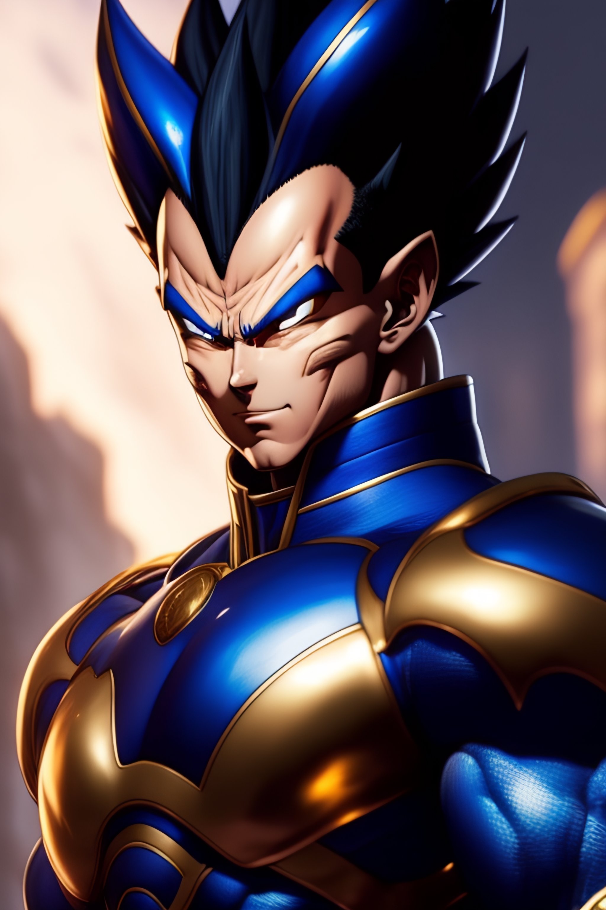 Lexica - Vegeta blue super saiyan, highly detailed, smooth, fine ...
