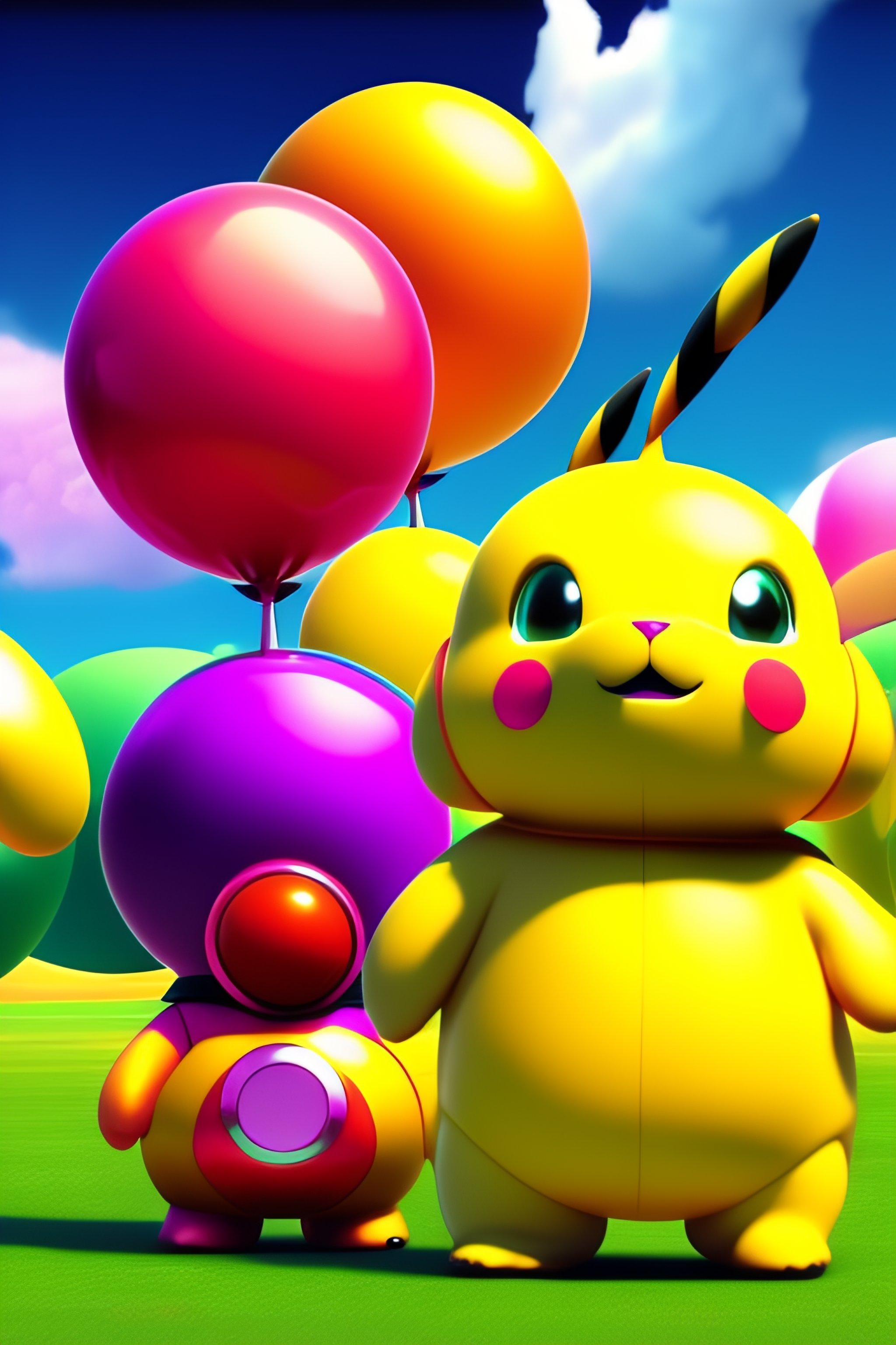 Lexica - Teletubbies in pokemon world