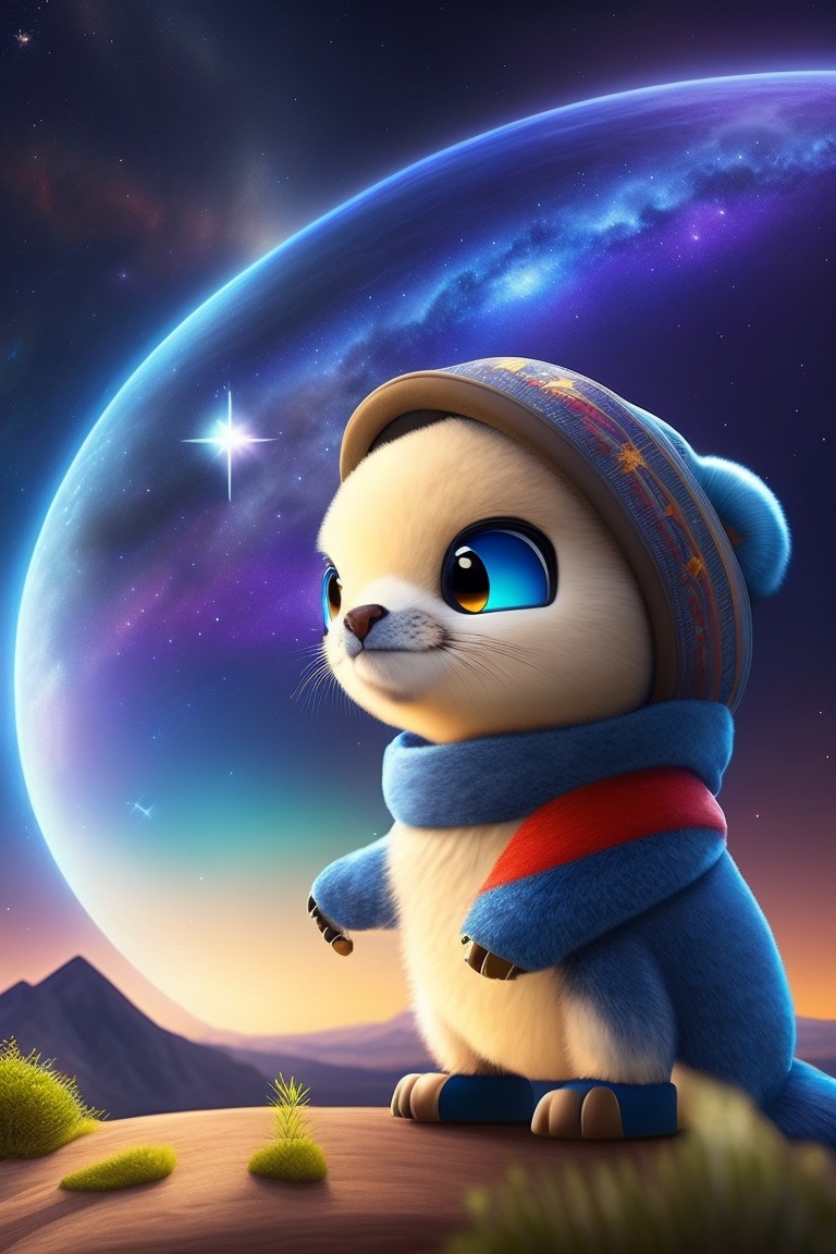 Lexica - It was a starry night on the planet Zorgon, home to a young ET ...