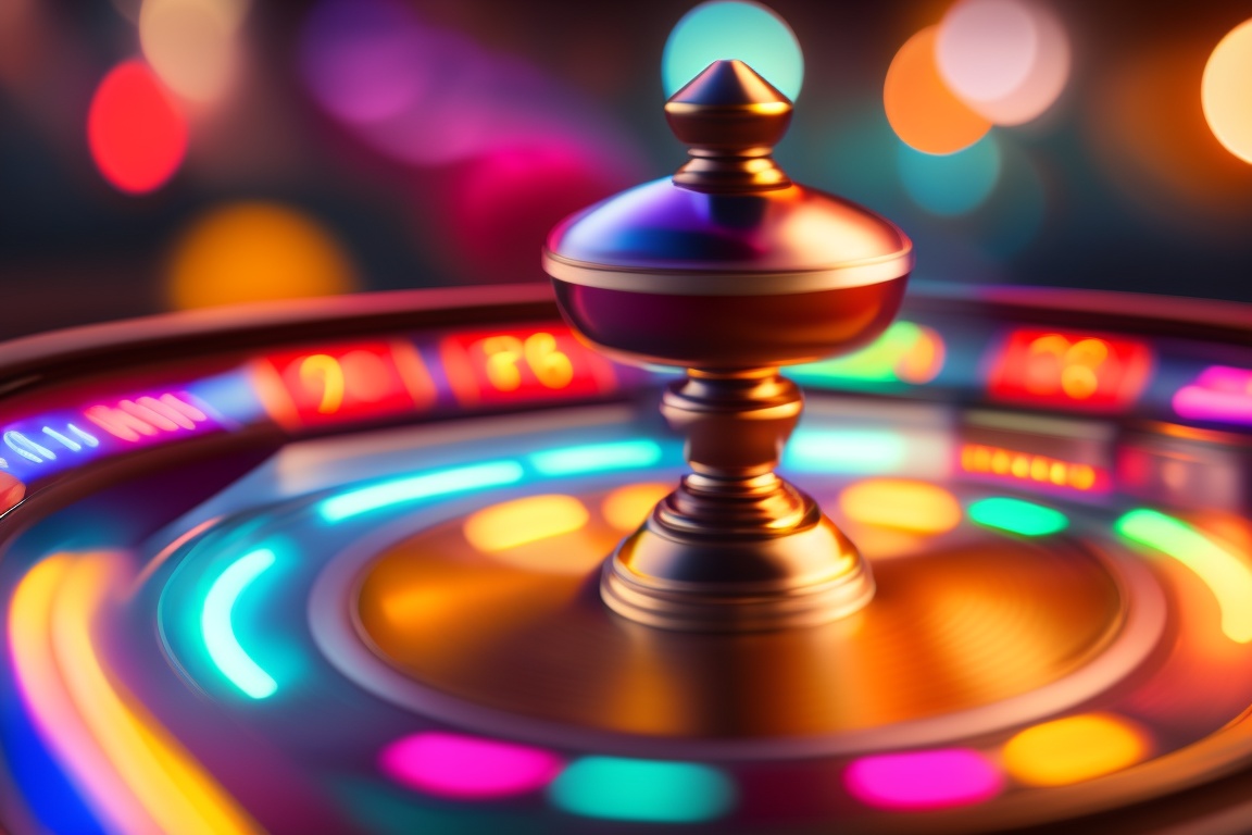 Lexica - Casino slot spinning, a three-reel slot machine with bright ...