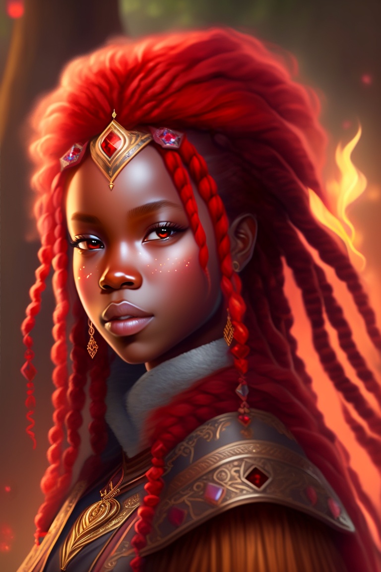 Lexica - Deeper into the mystical forest, Ruby stumbled upon a clearing ...