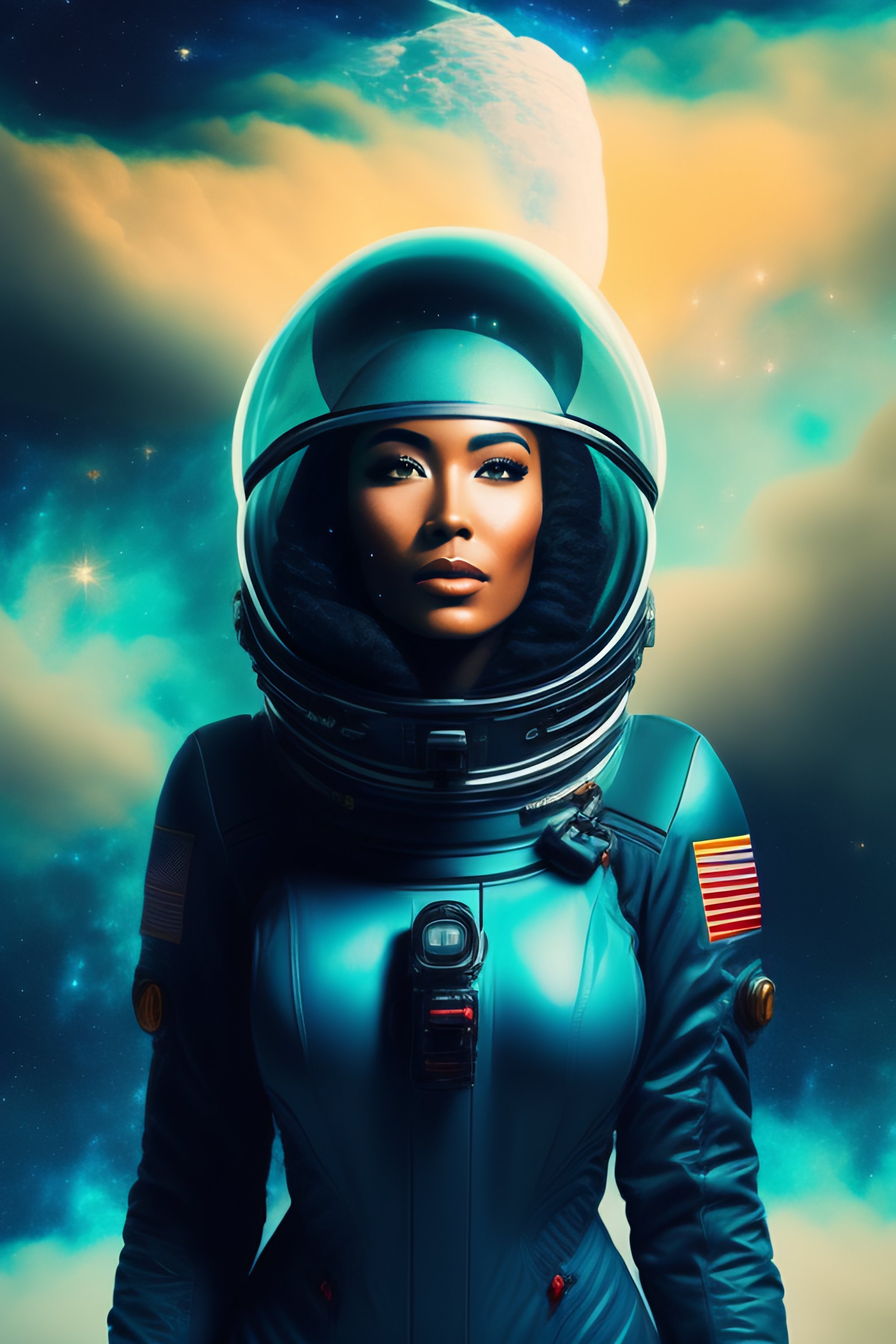 Lexica - Imagine a brave and adventurous space explorer, boldly ...