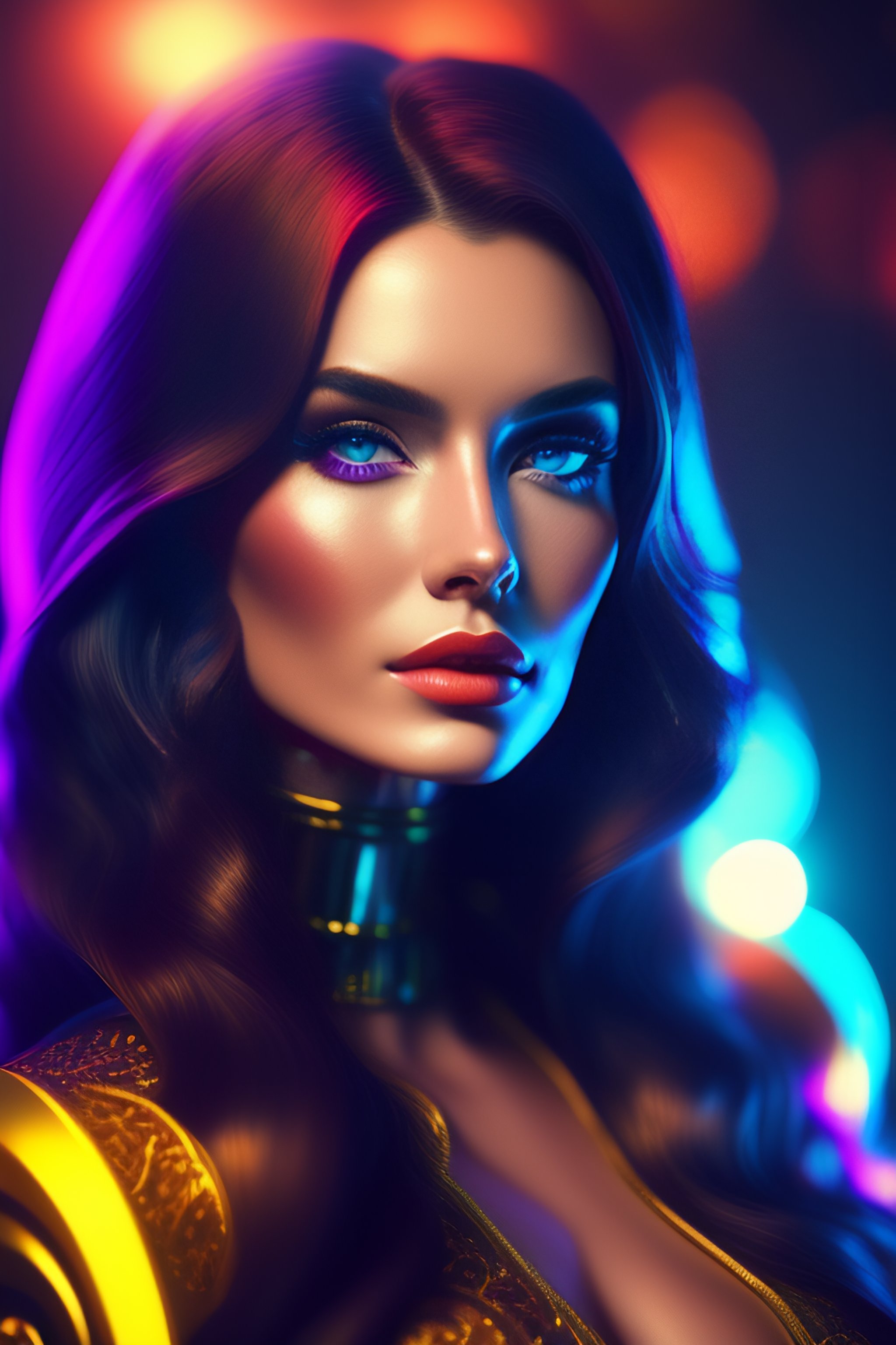Lexica - Retroanime style, Hypermaximalist photorealistic futuristic ...