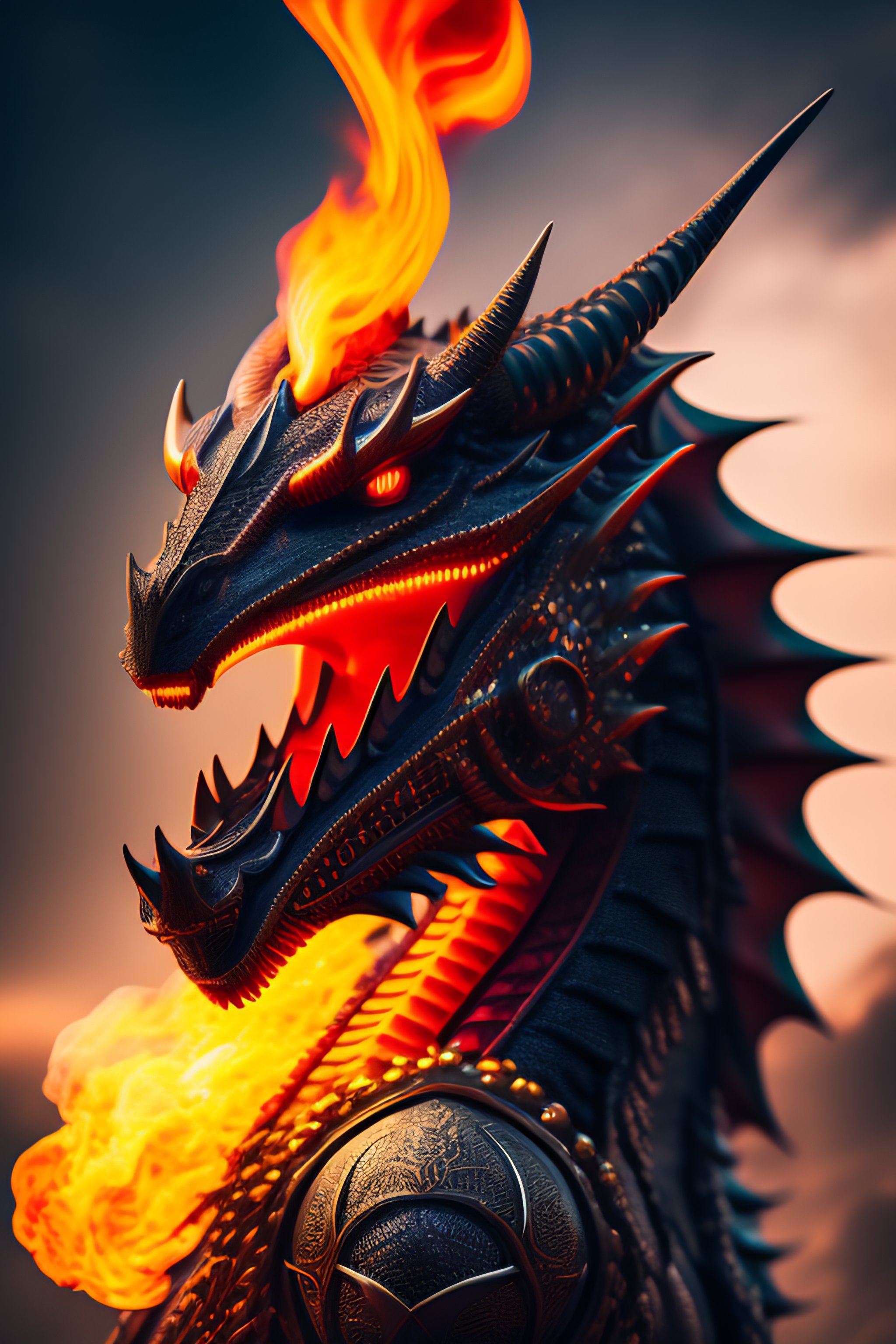 Badass Dragon Wallpaper