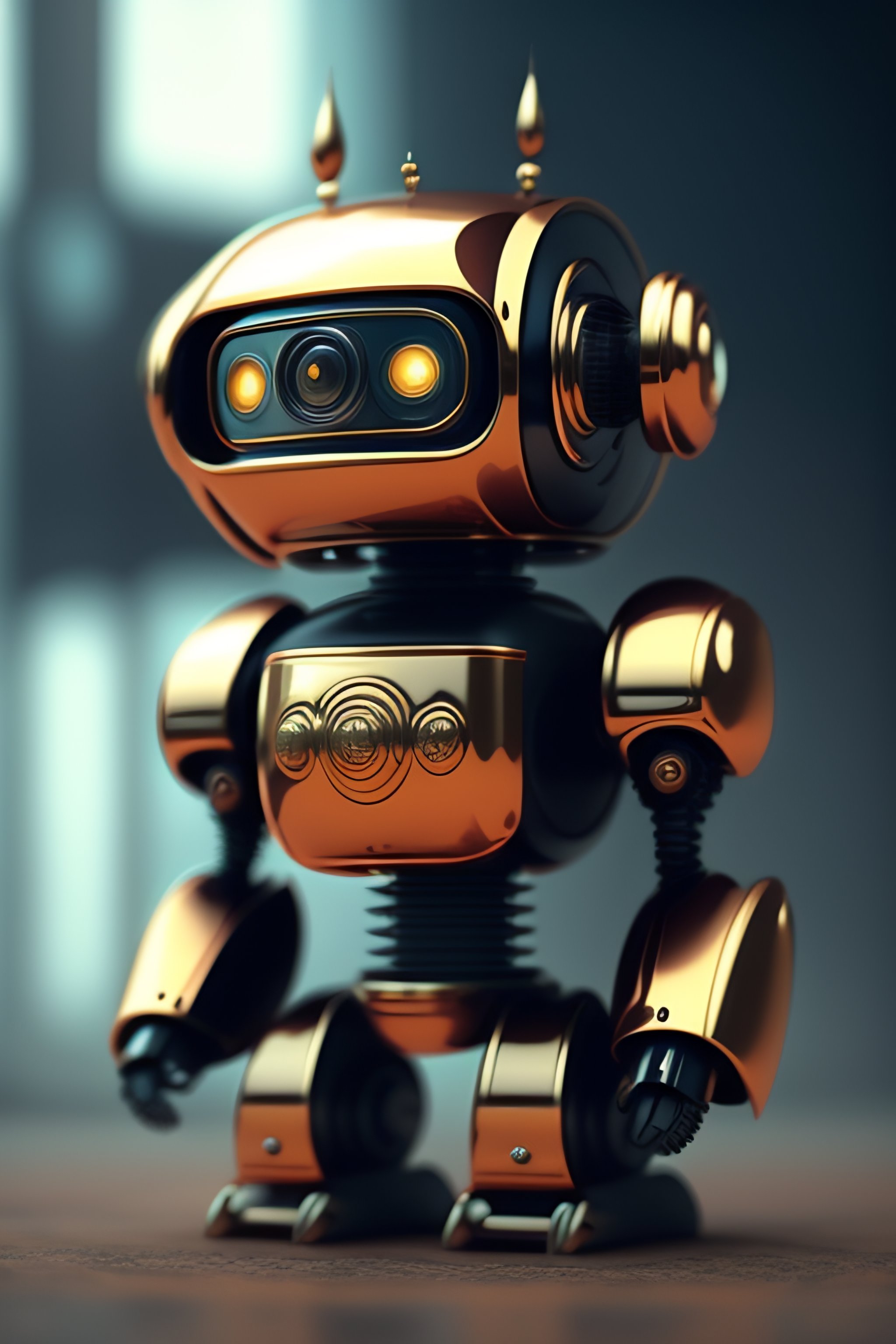 Lexica - Robot with changing face