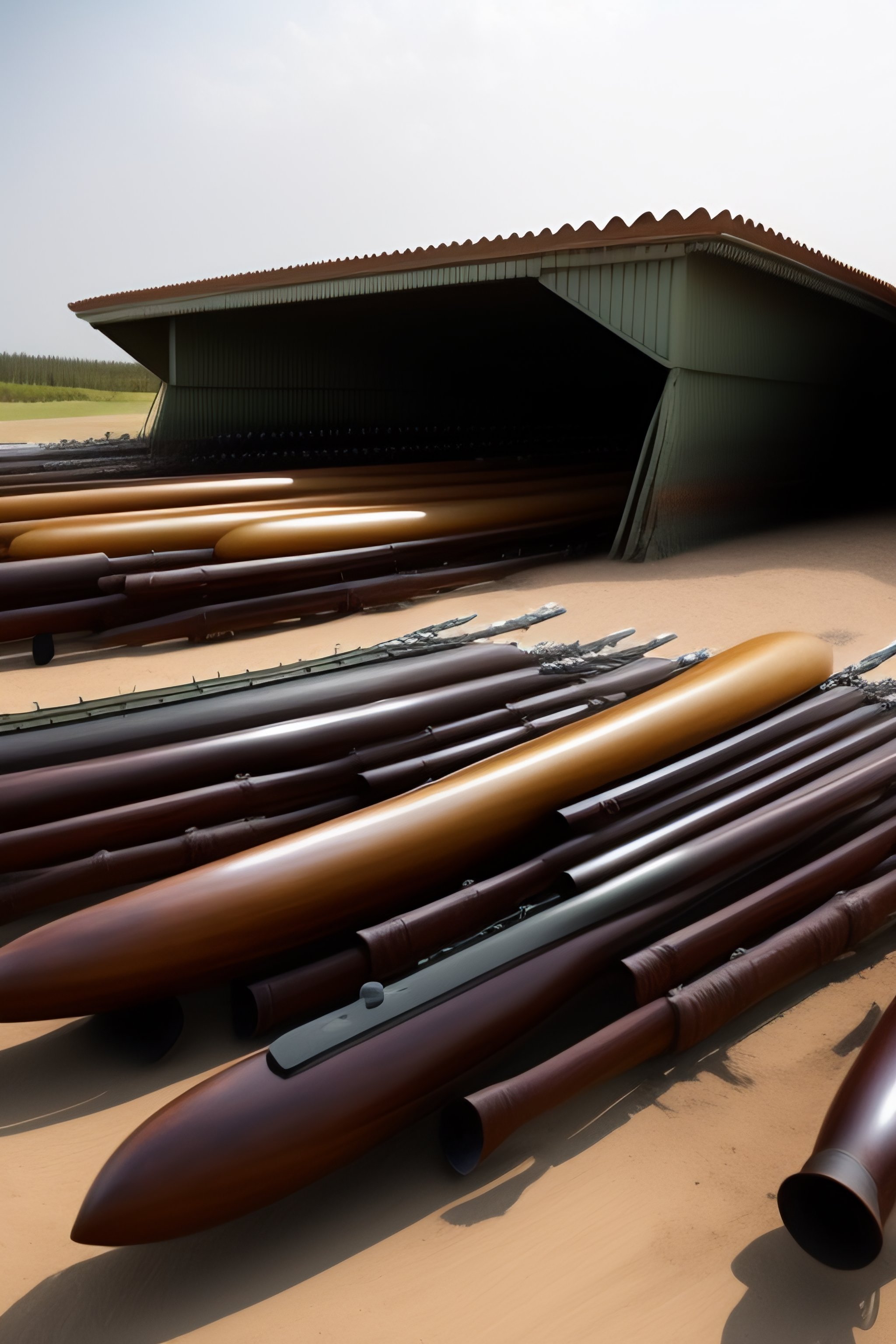 Lexica - Large arsenal of weapons pointed at russia