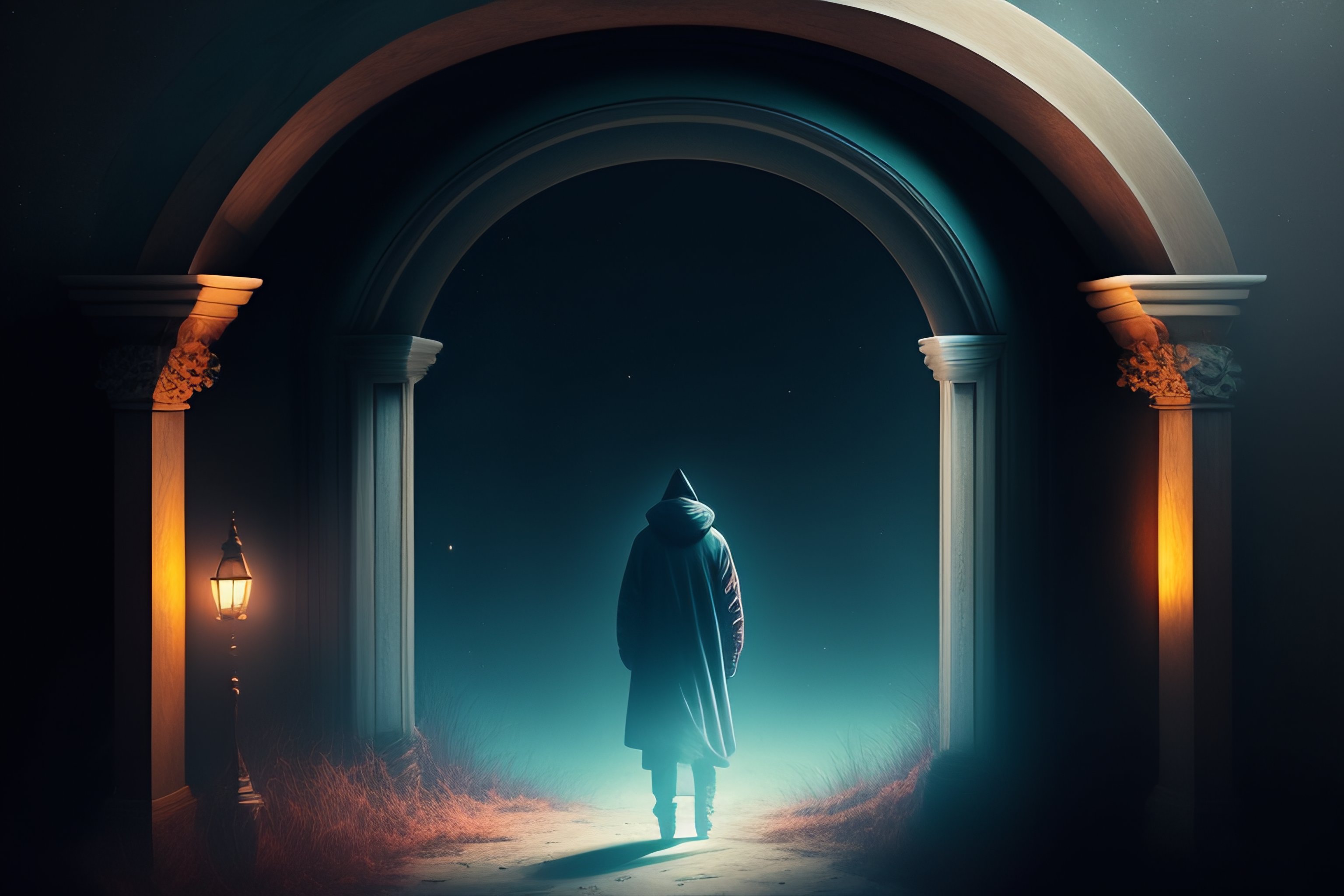 Lexica - Creepy dark liminal space and scary strangers