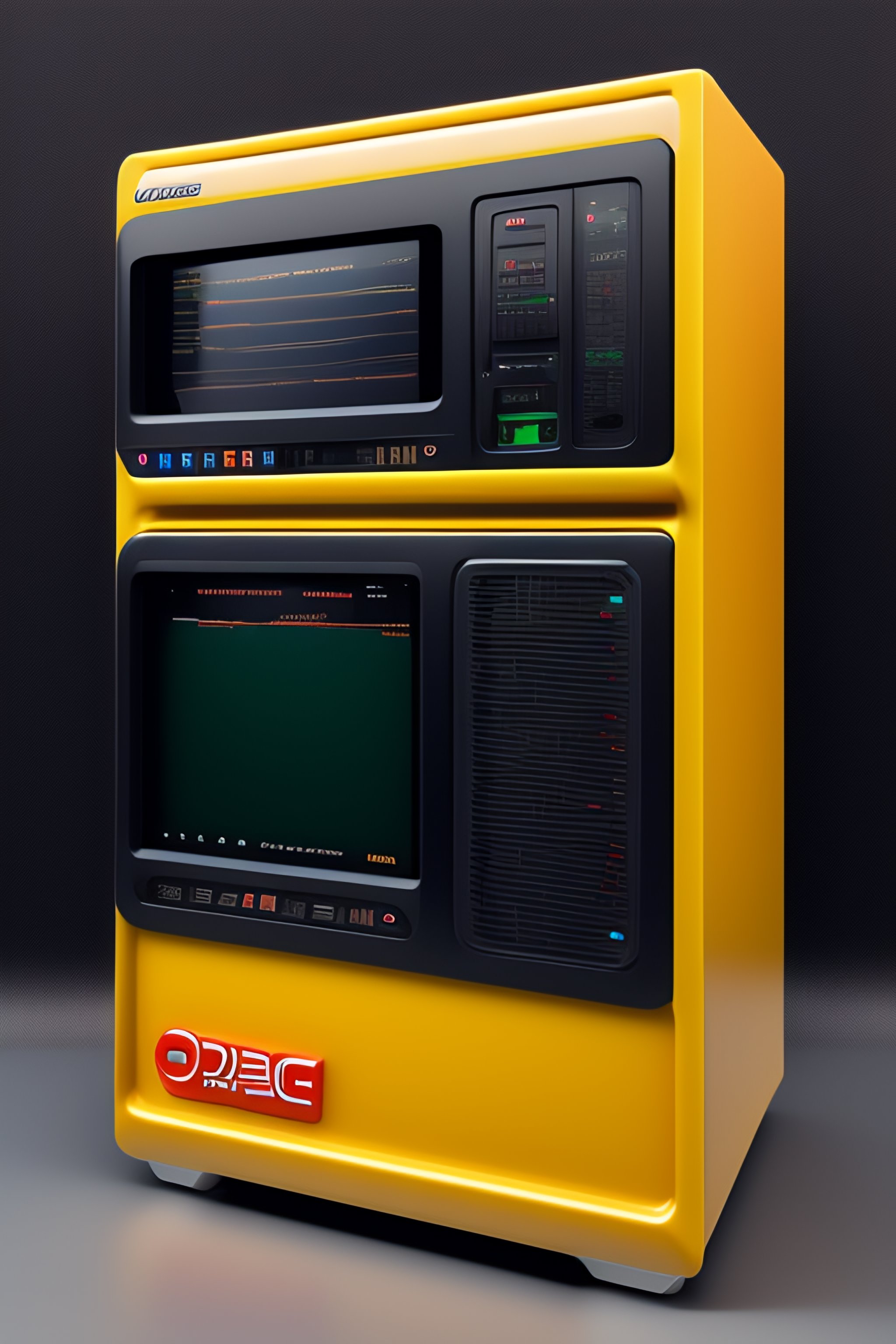 Lexica - Computer with label oracle vbcs and oracle JET