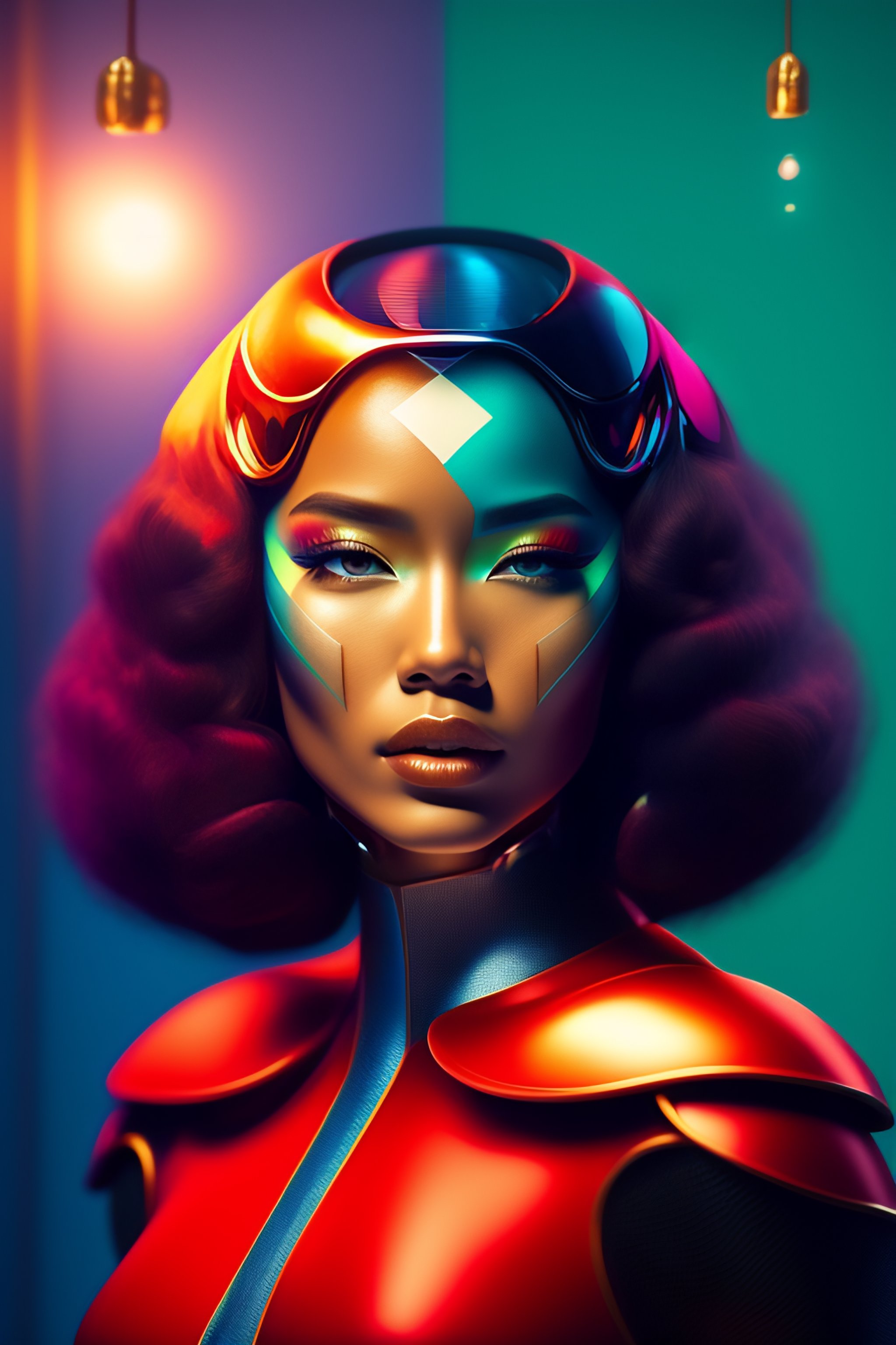 Lexica - “2023 letters portrait by Christian Hilfgott Brand, behance ...