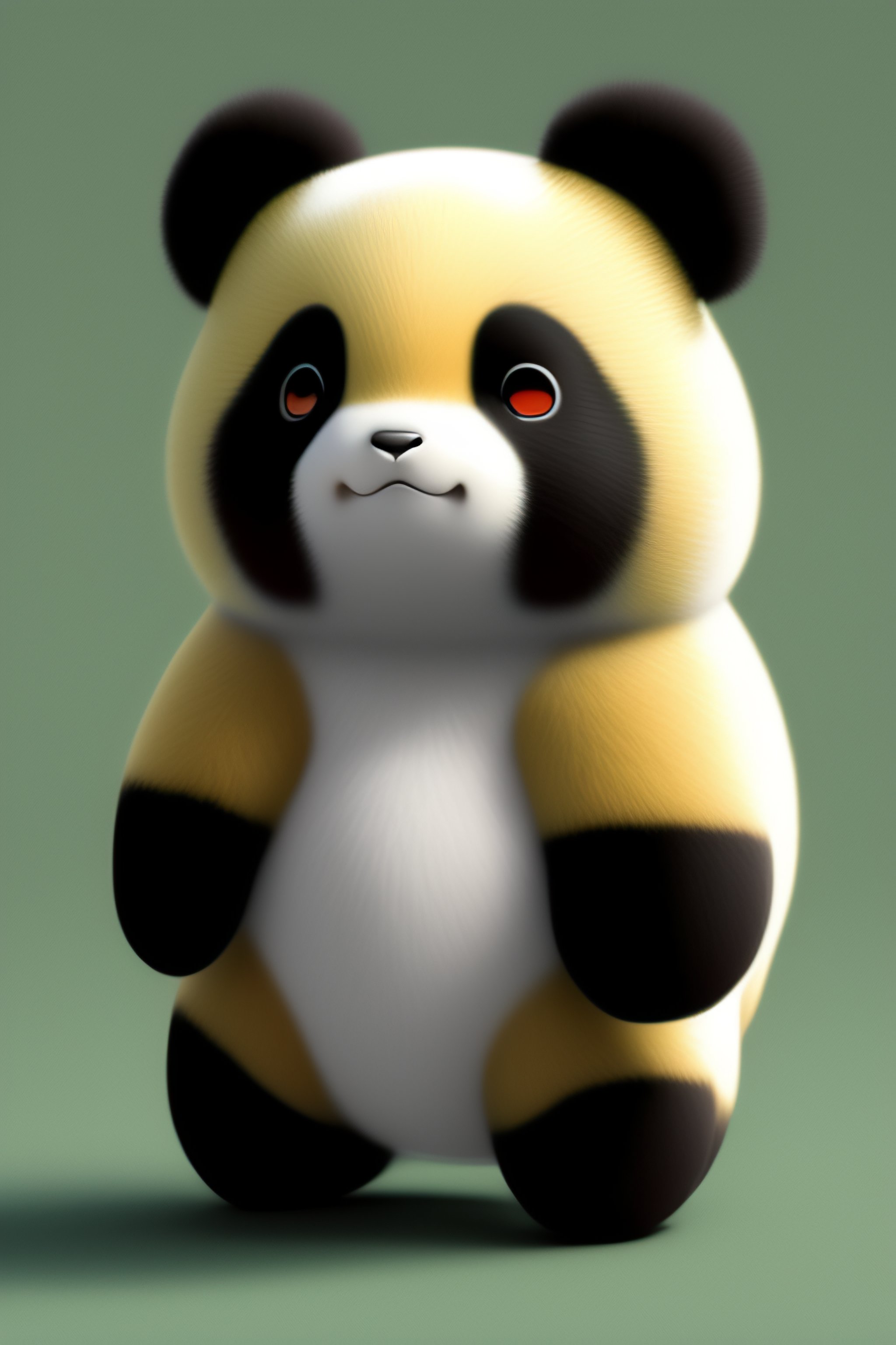 Lexica - An adorable water type pokemon that resembles a panda wielding ...