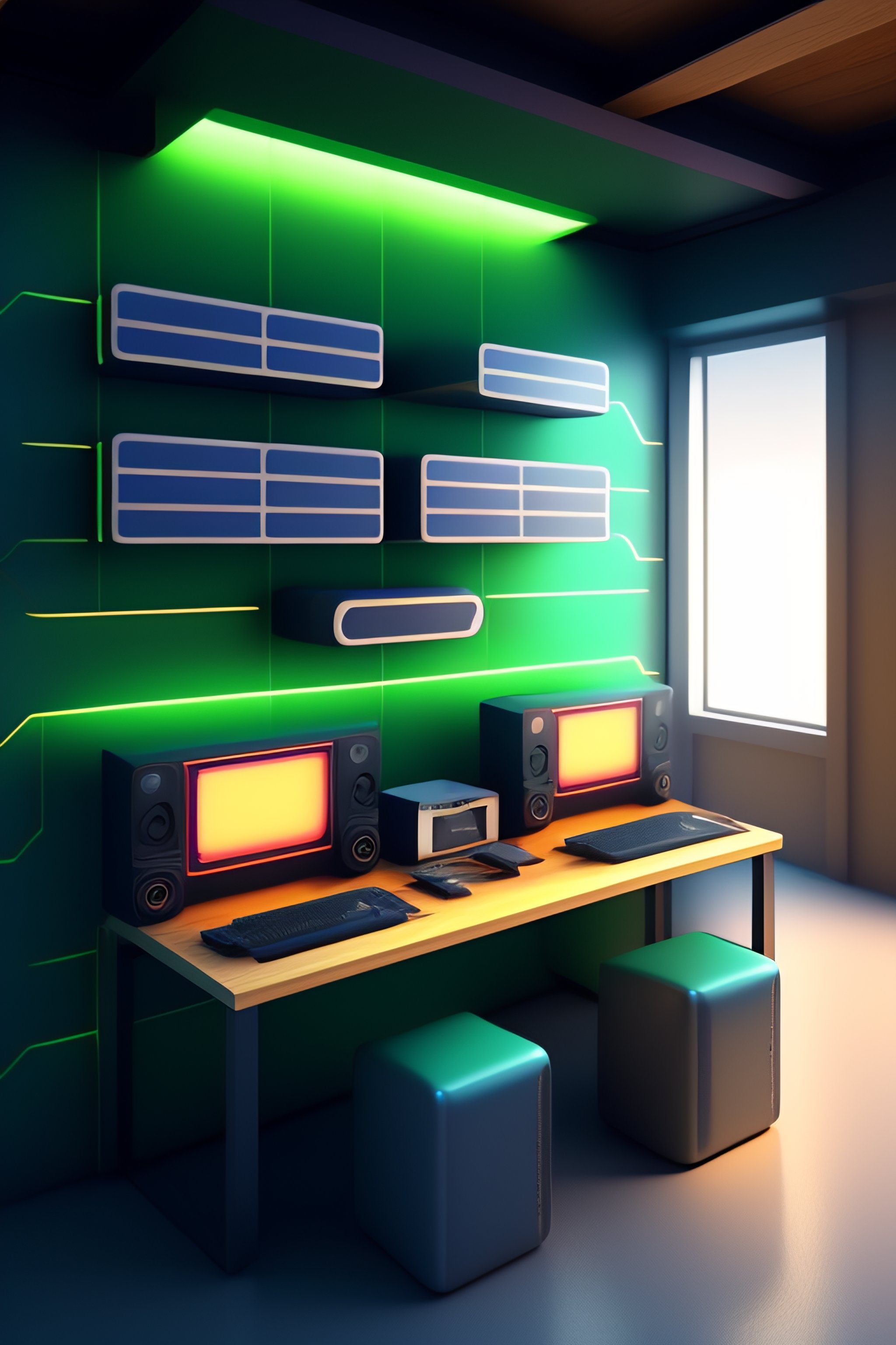 Lexica - Hacker room