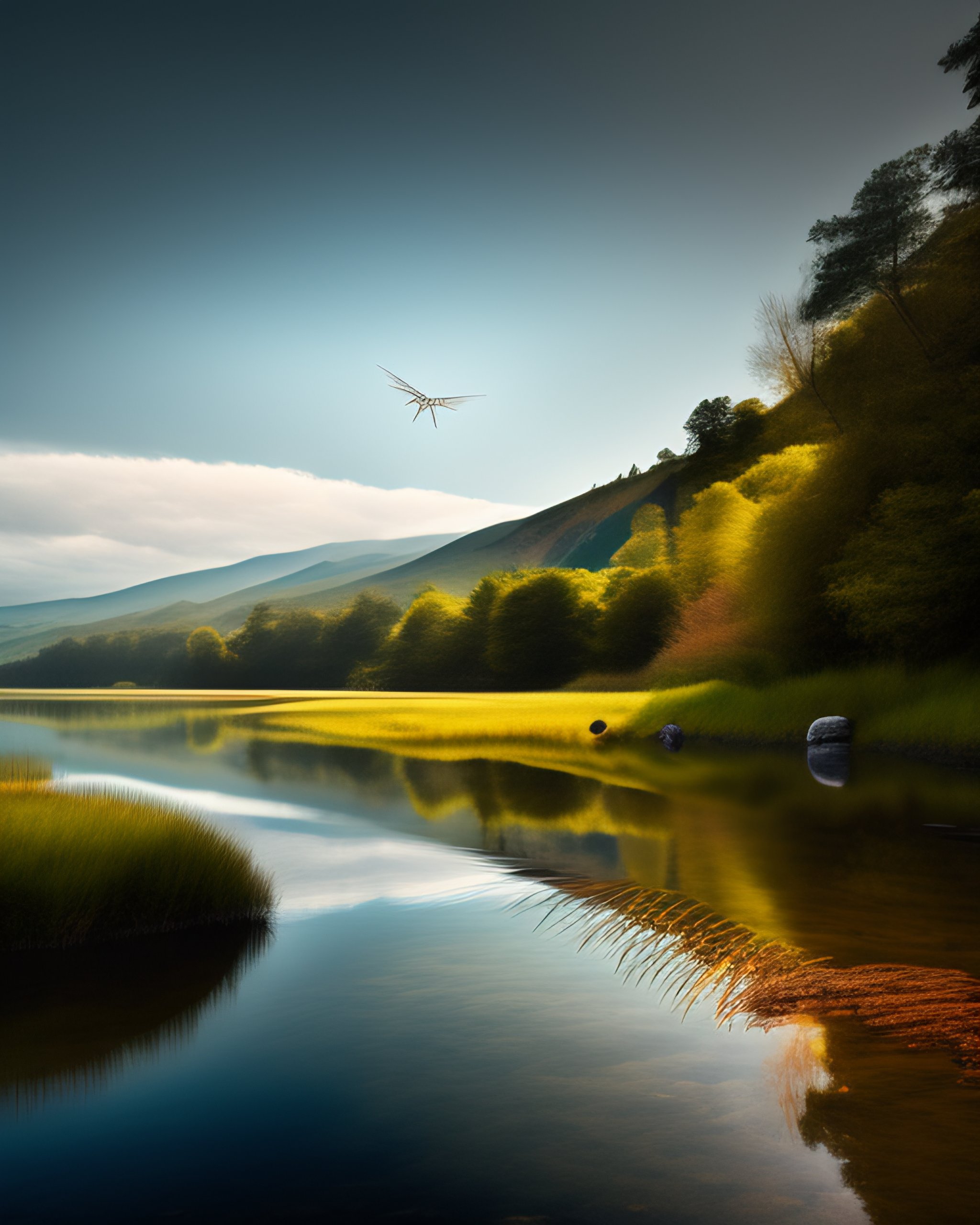 Lexica - Book cover, Lew Beech Fly Fishing Detective, mayflies