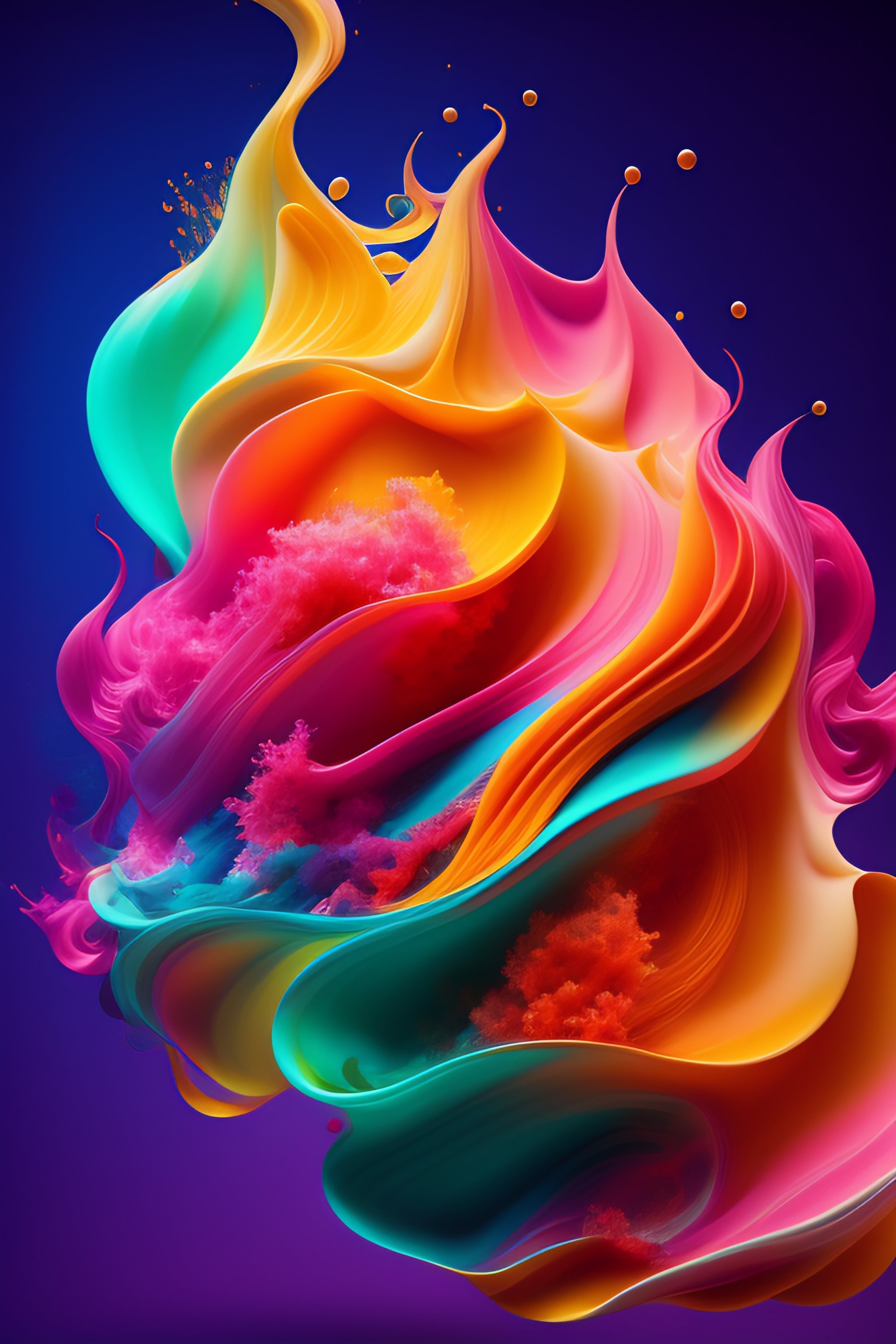 Lexica - Dynamic abstract underwater ink art by Alberto Seveso in ...