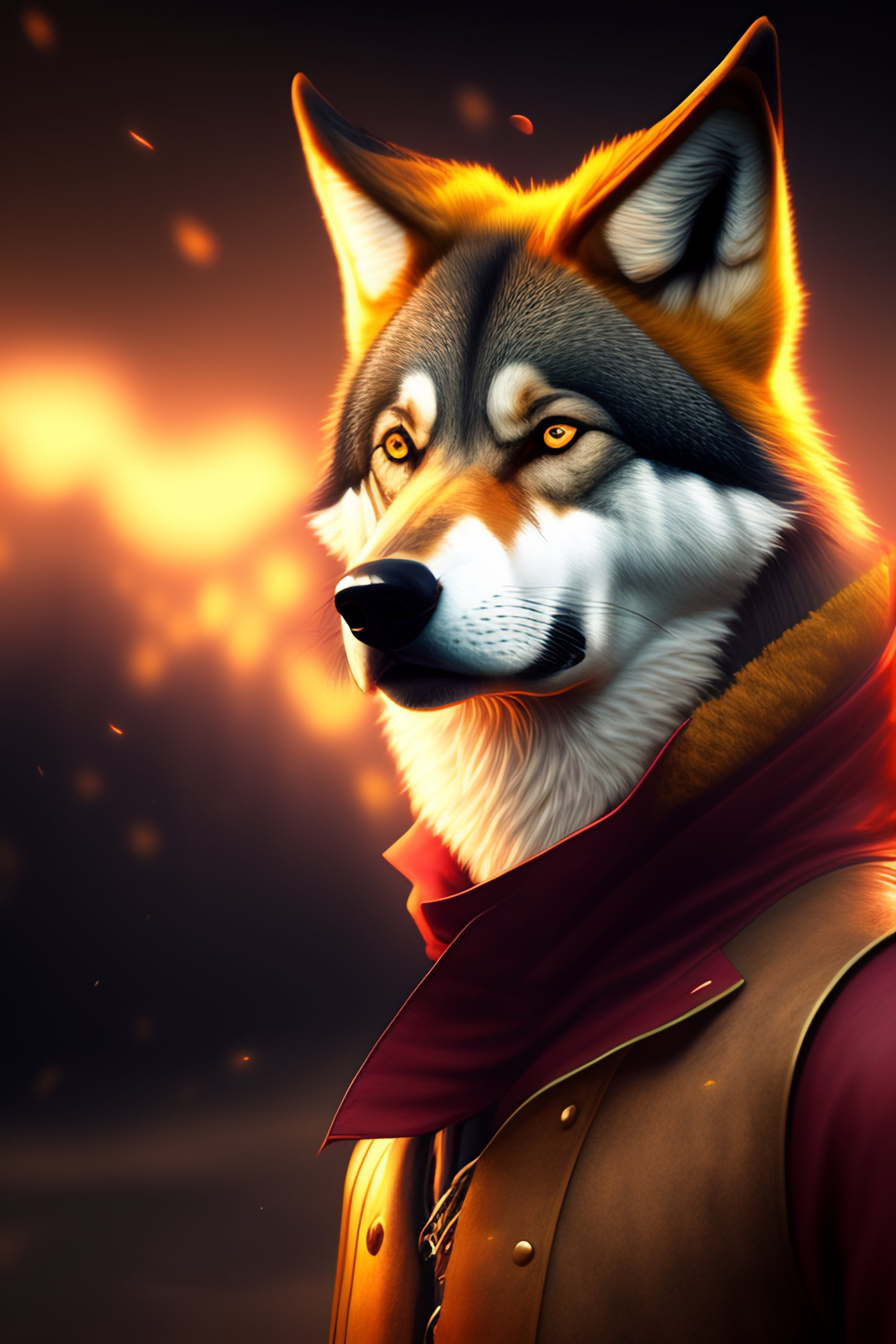 Lexica - Luffy as wolf