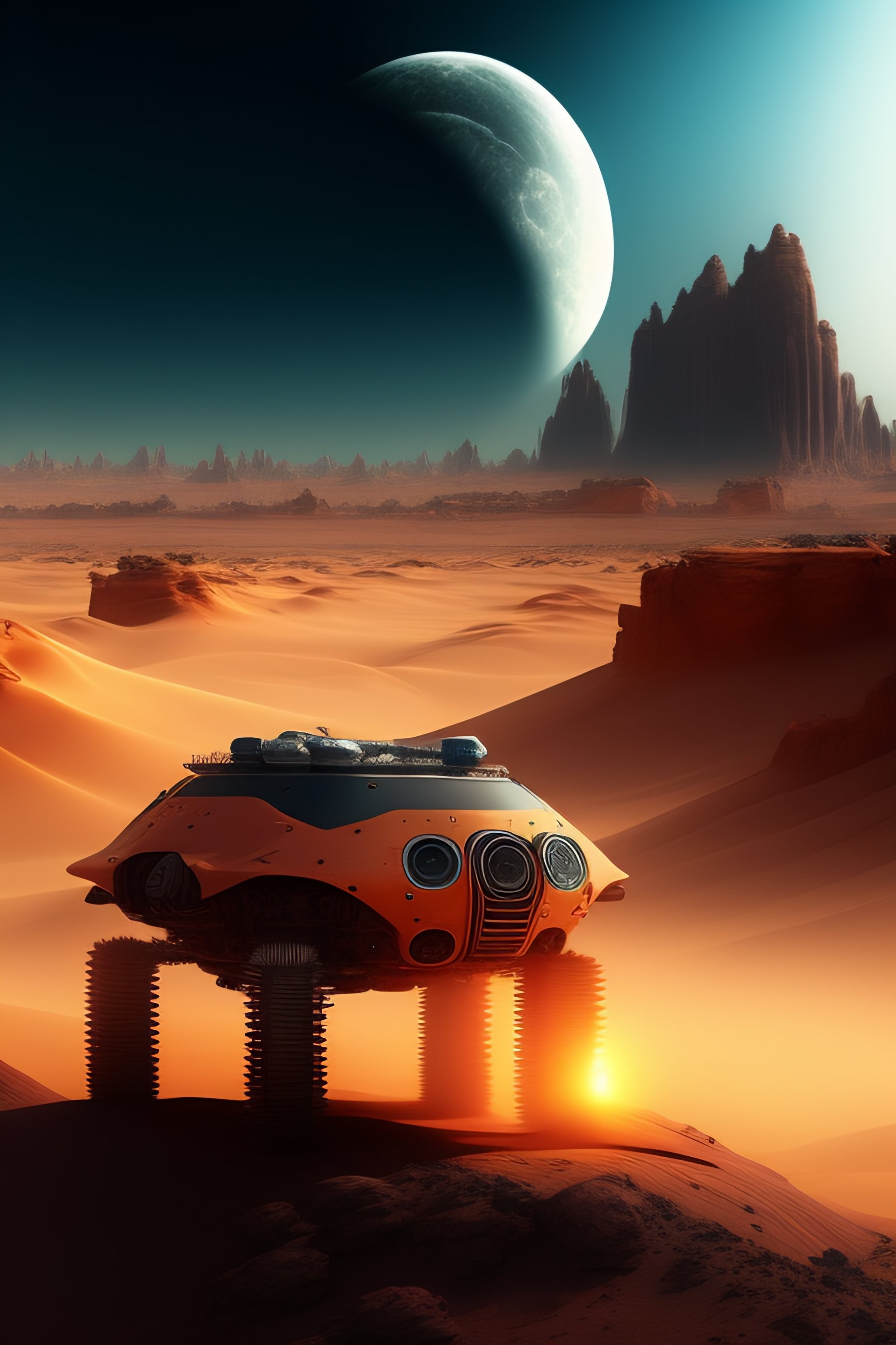 Lexica - Imagine creatures from Mars