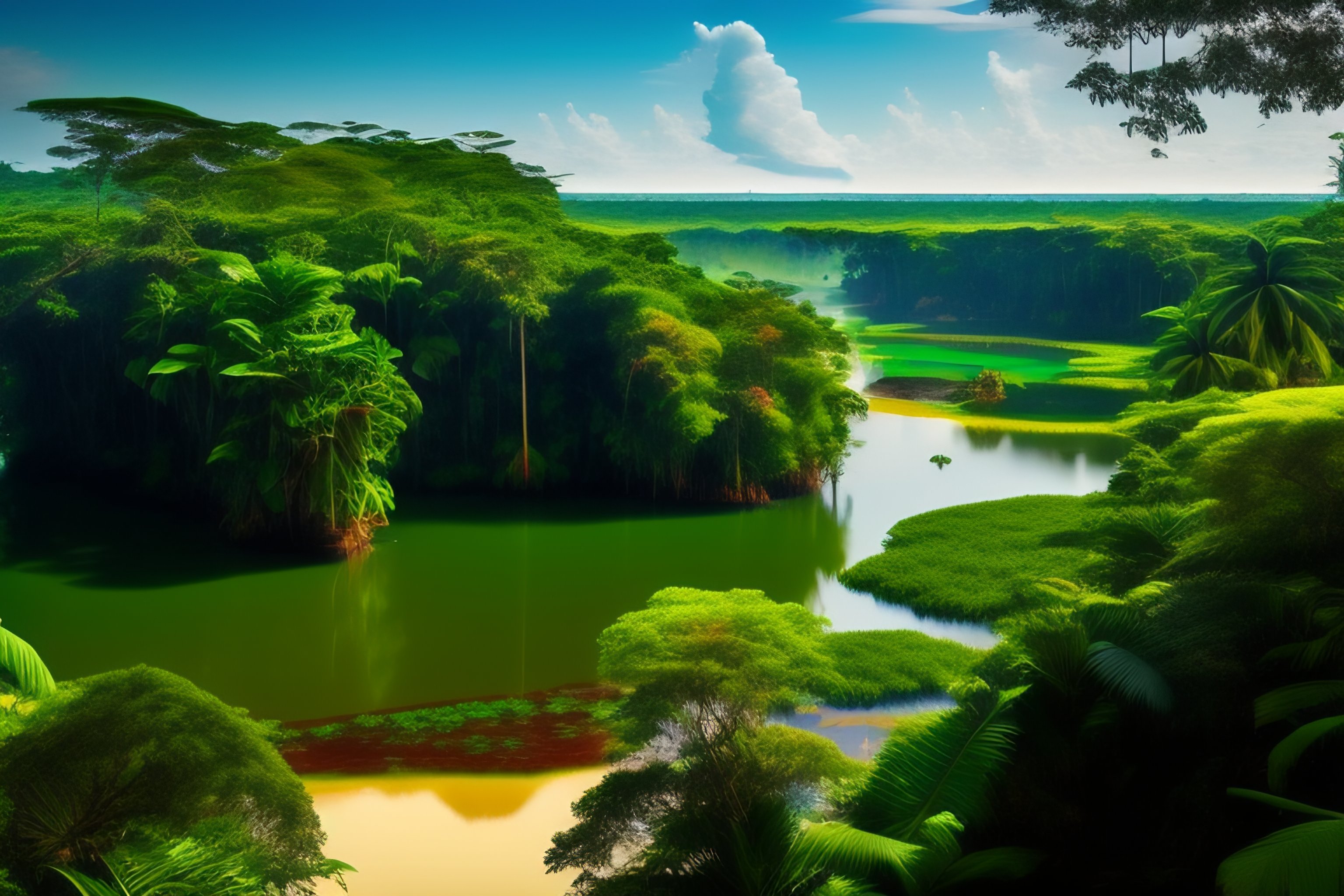 Lexica - Wild amazon jungle