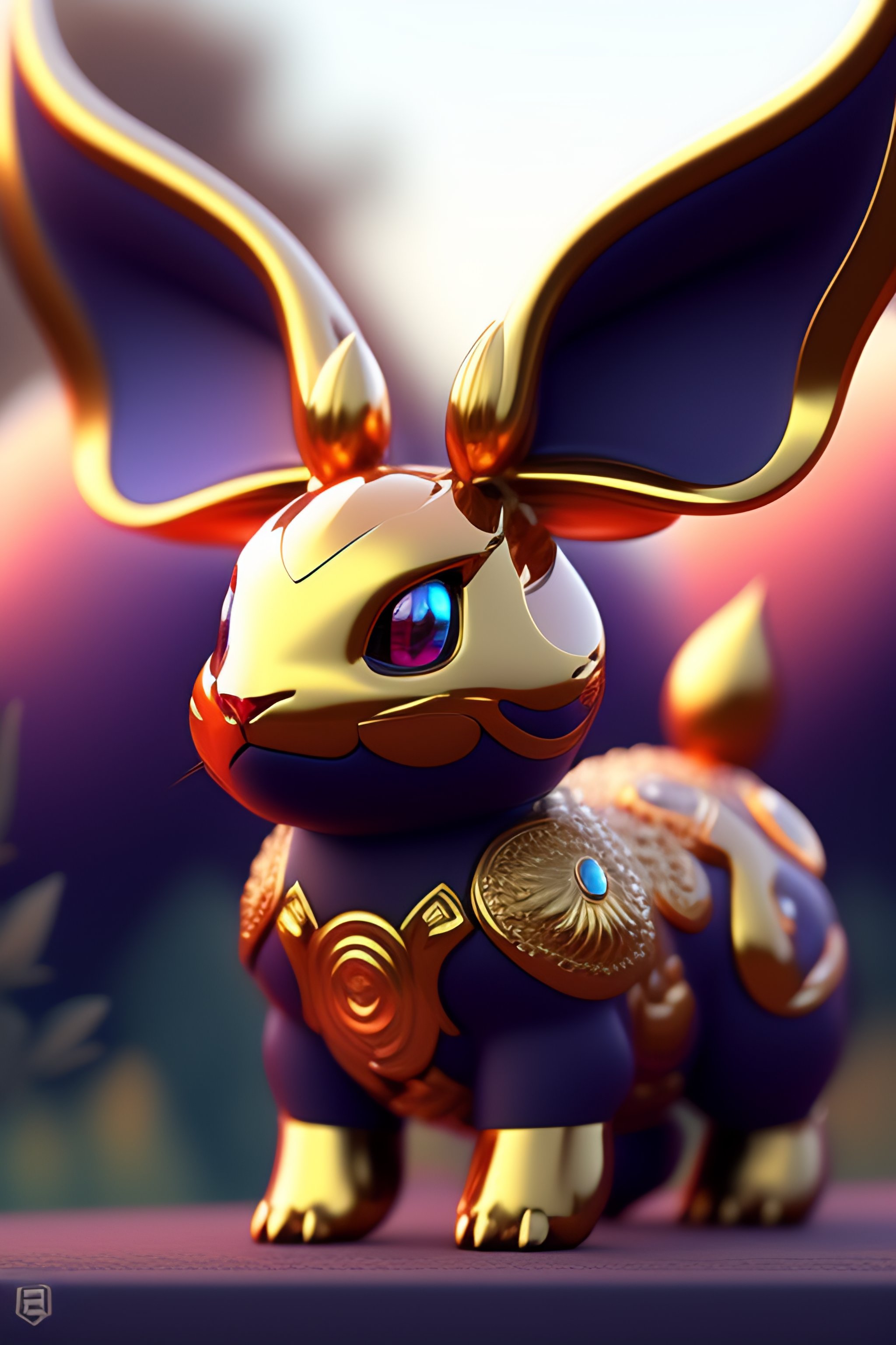 Lexica - A cute psychic type pokemon:: by beeple and James Gilleard and ...