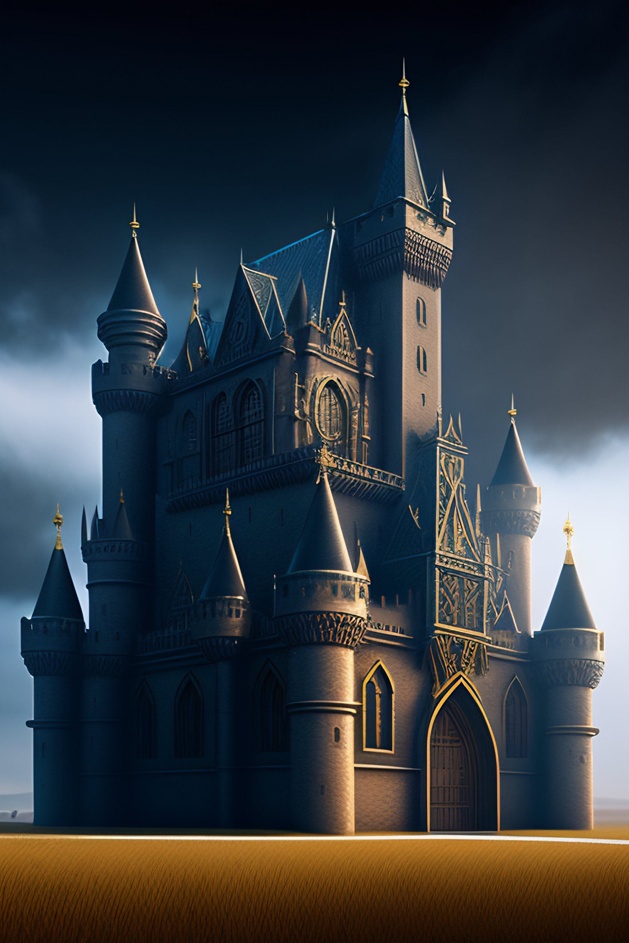 Dark Fantasy Castles