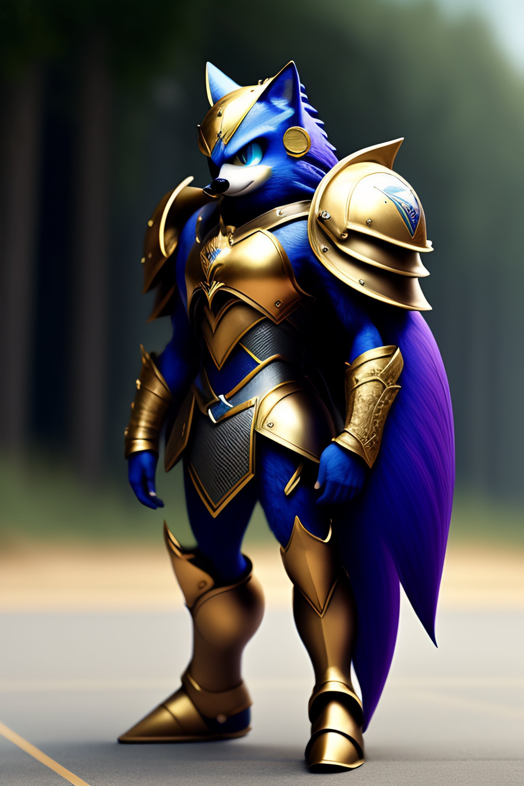 Lexica - Sonic in armor