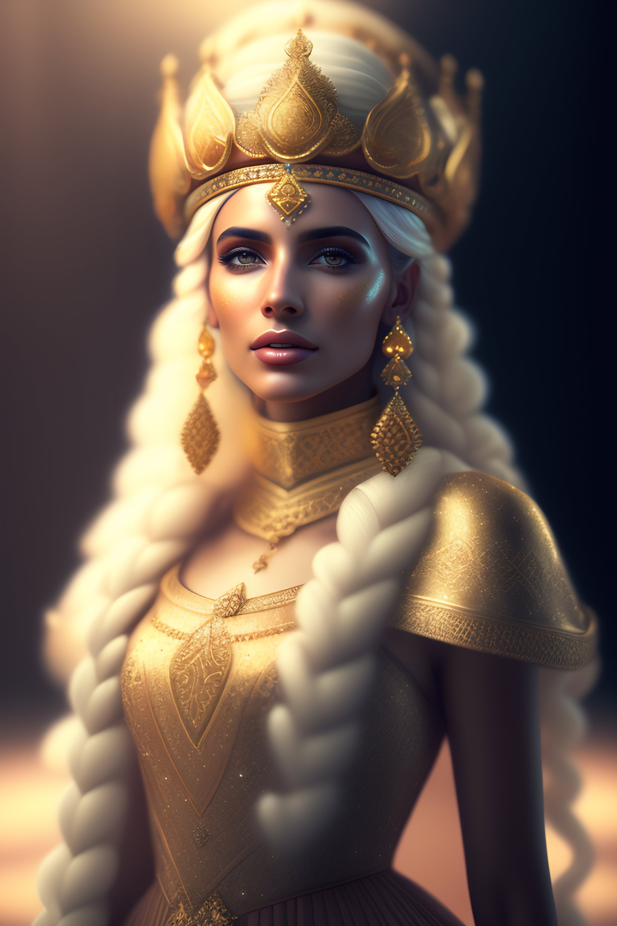 Lexica - Soft dreamy 8mm lens portrait of an arabic brama dev of a ...