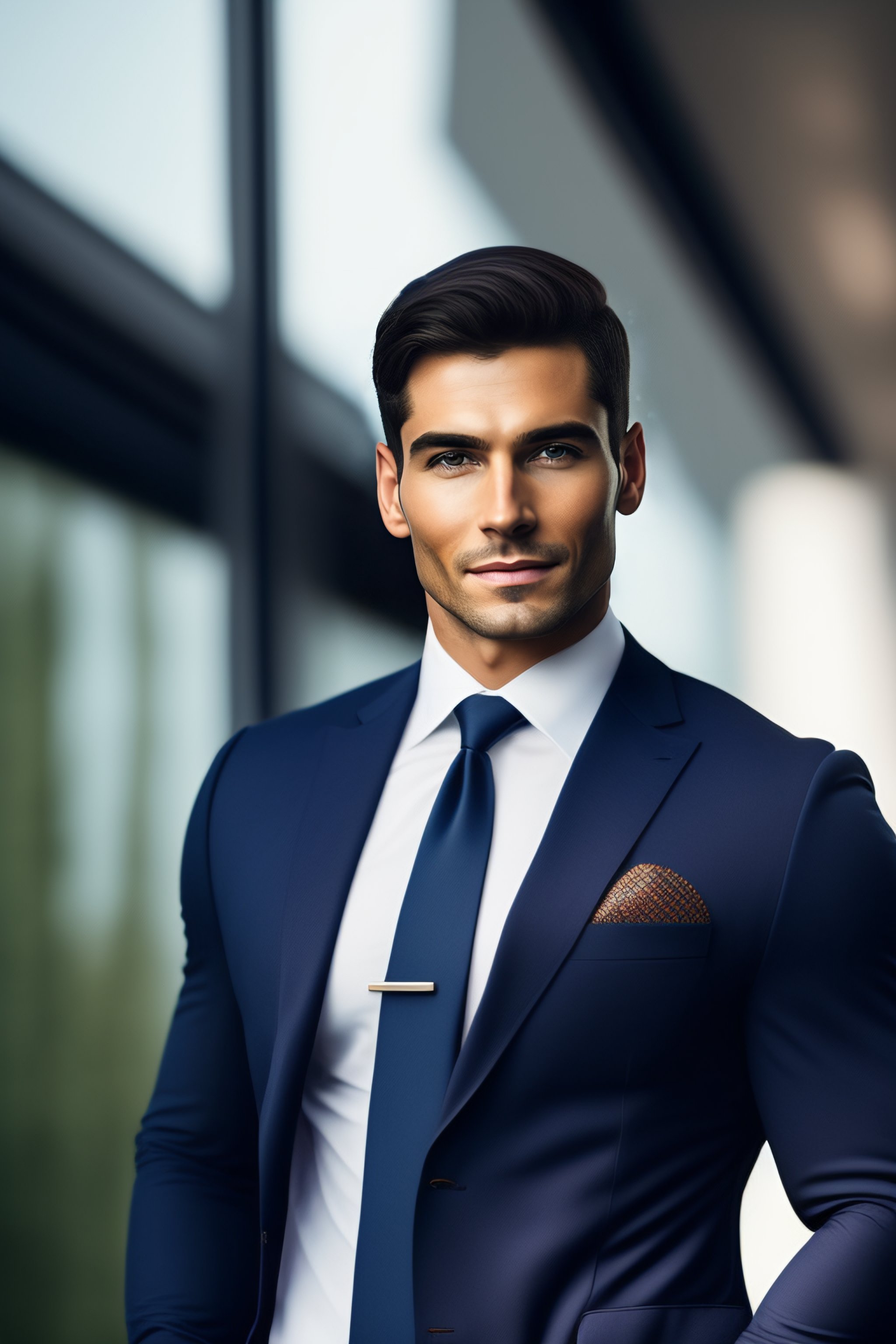 Lexica - Man wearing a business suit