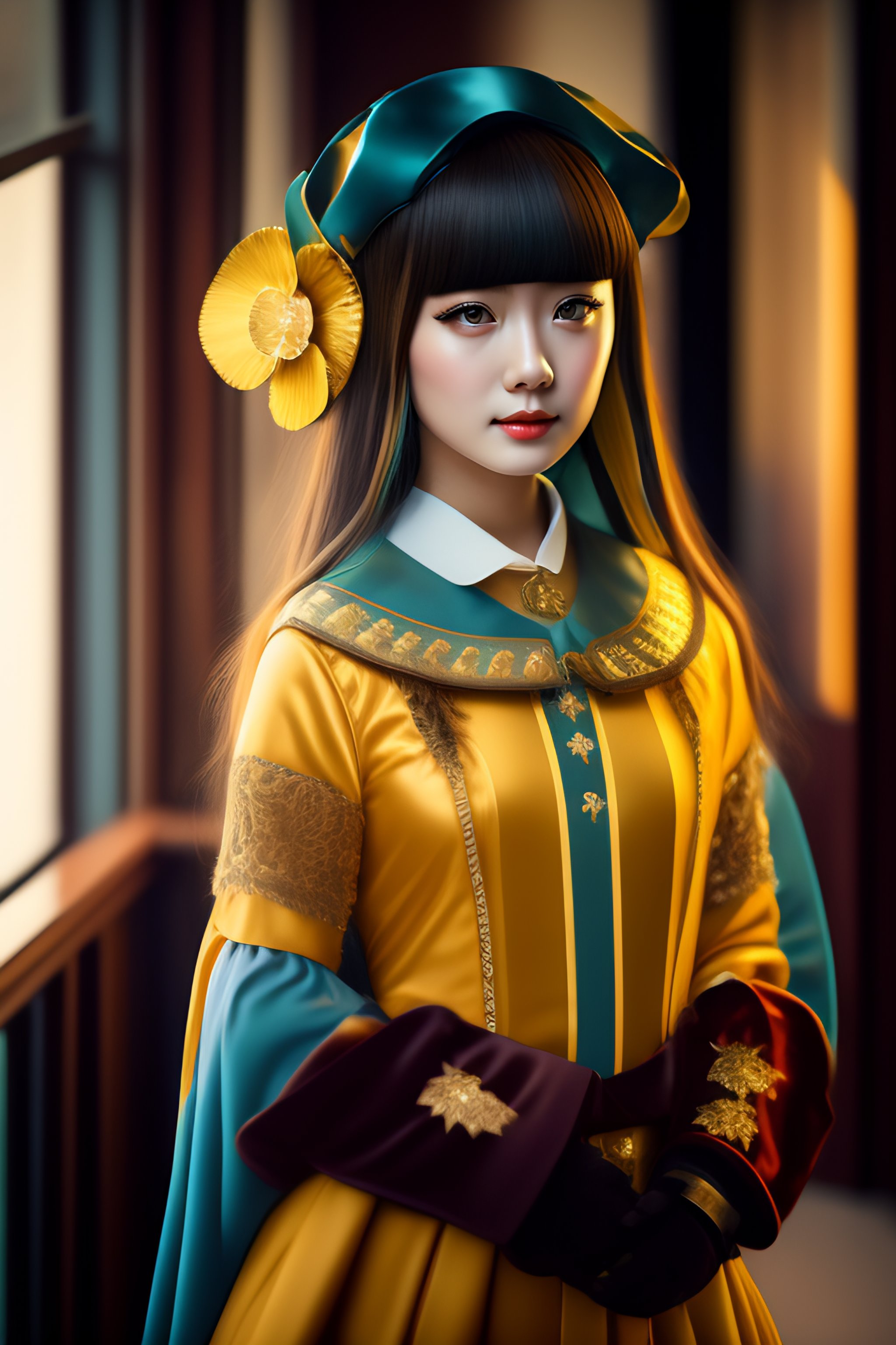 Lexica - Photoreal, cosplay, Cosplayer, Kanna Hashimoto, cute girl ...