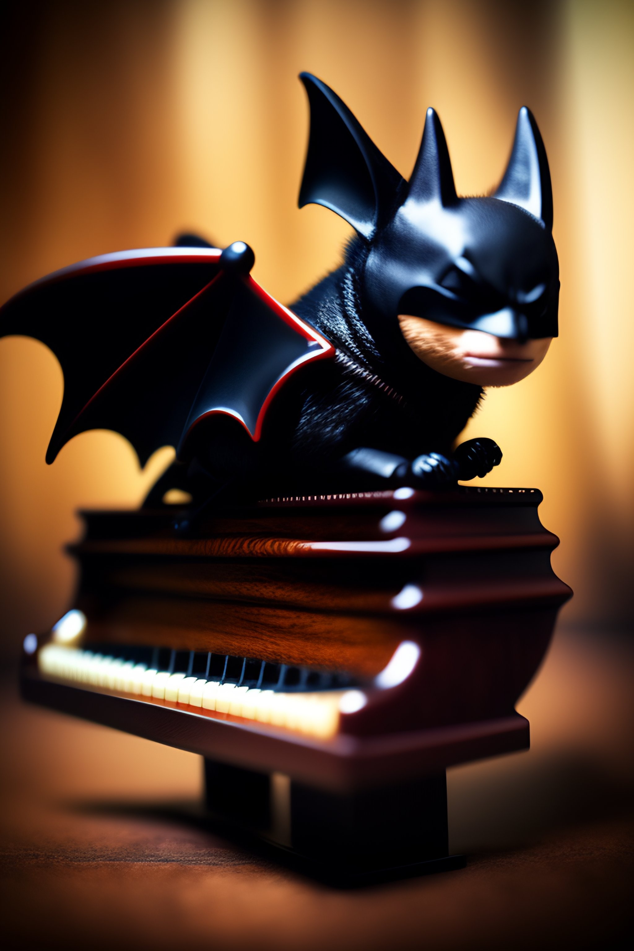 Lexica - Bat-piano played by batman