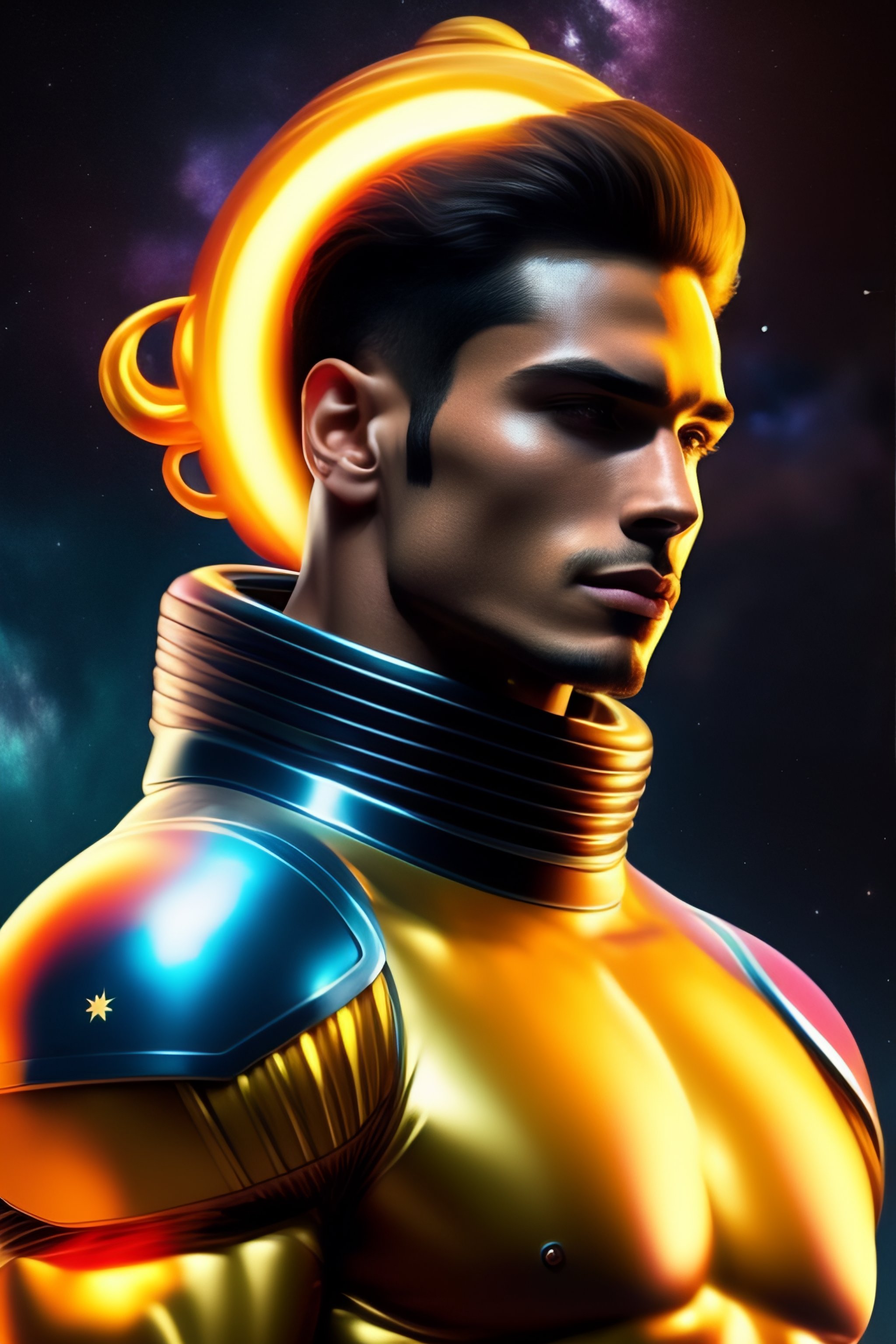Lexica - An french chad, space warrior