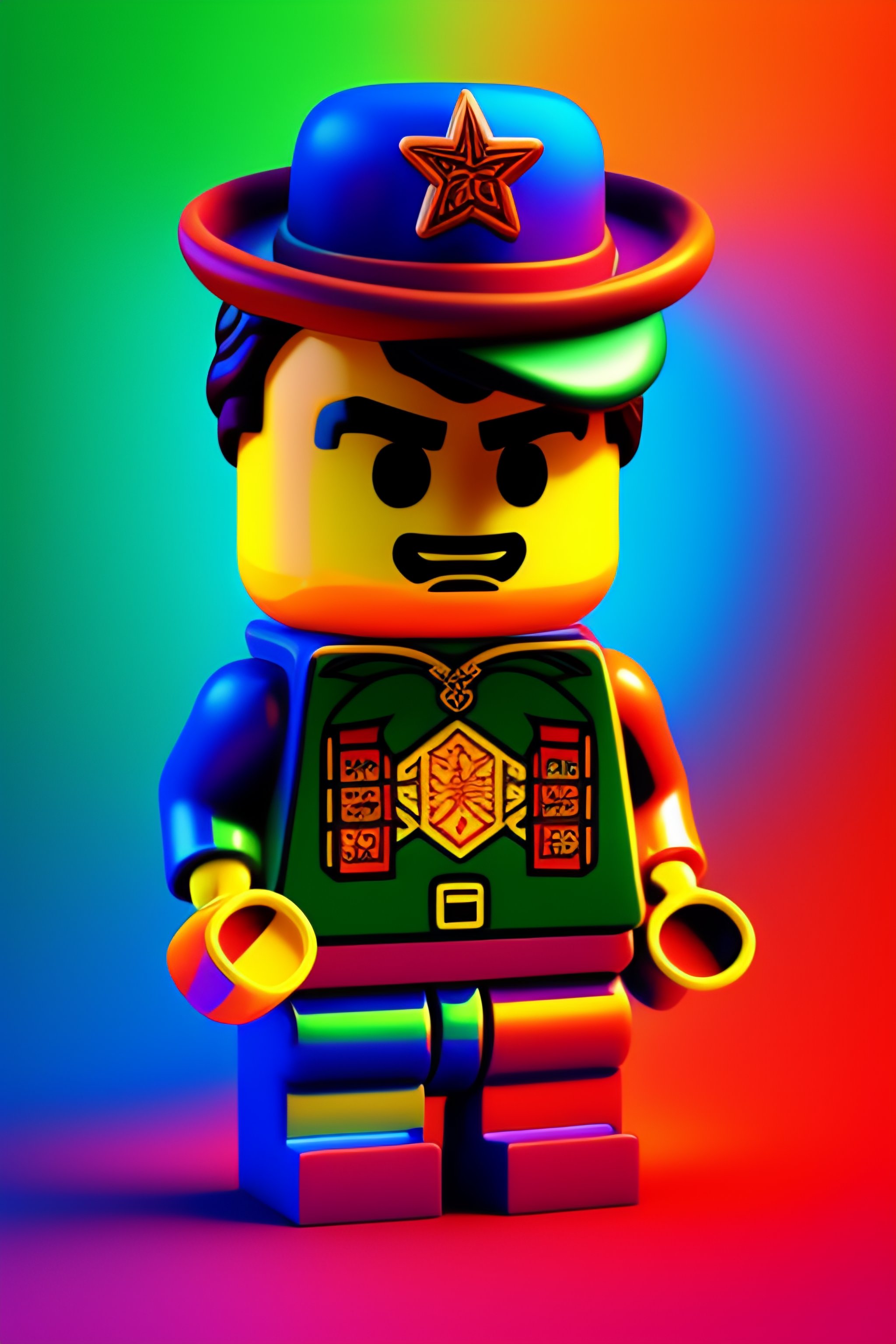 Lexica - Lego character, El Chapo, colorful, coloring book, sticker ...