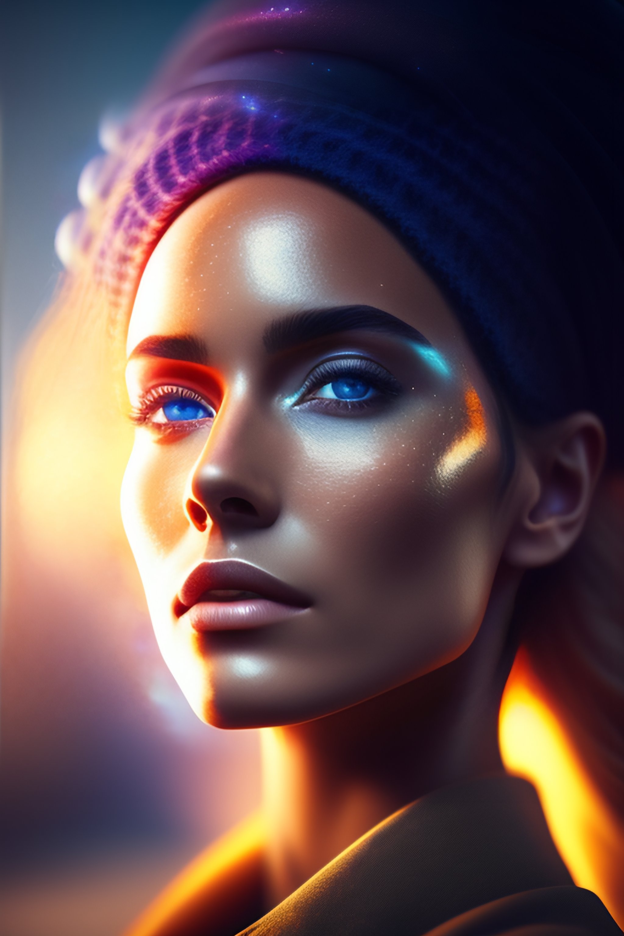 Lexica - Human face, dreams, planets, fantasy,fantasy style, magic ...