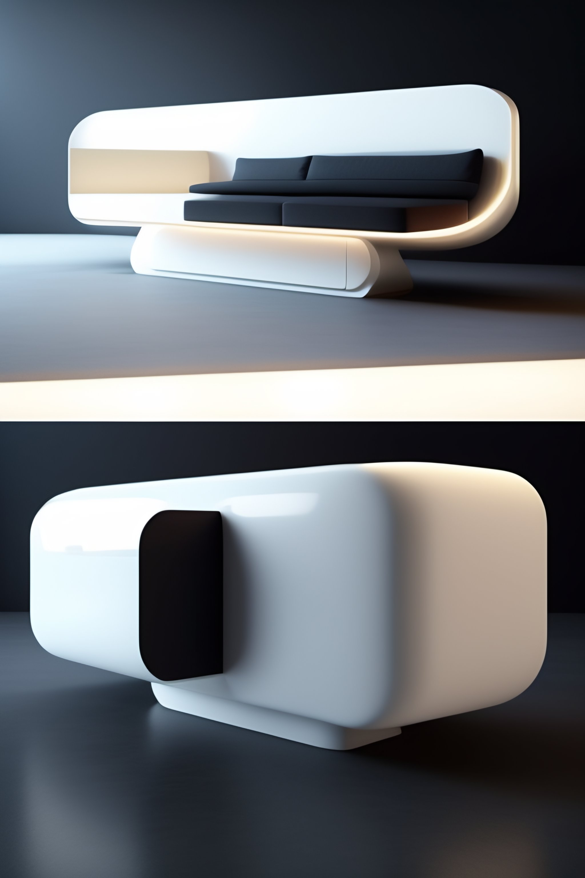 Lexica - Futuristic minimal furniture