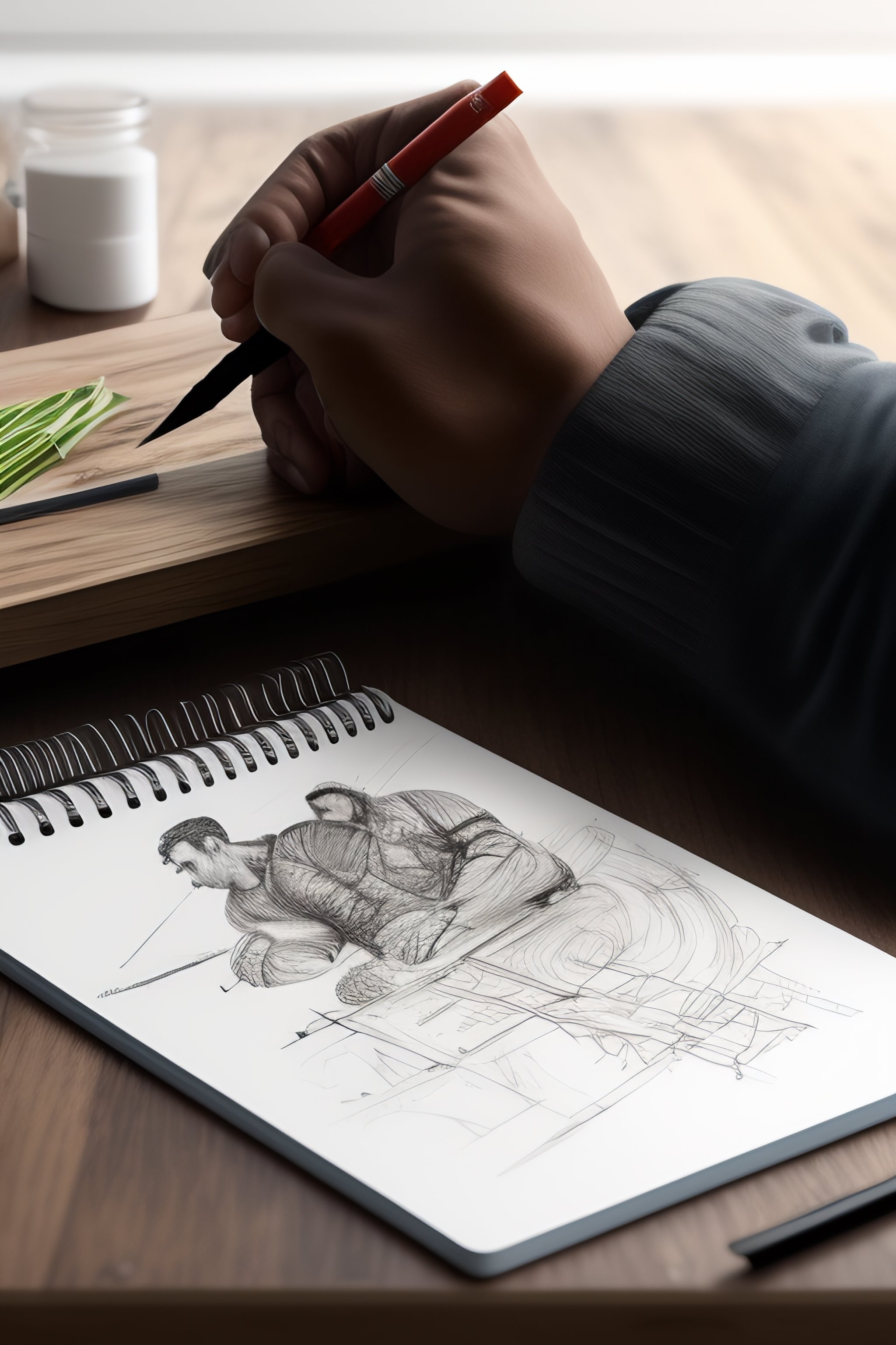 Lexica - Big shredded arm armwrestling on a table holding handles with ...