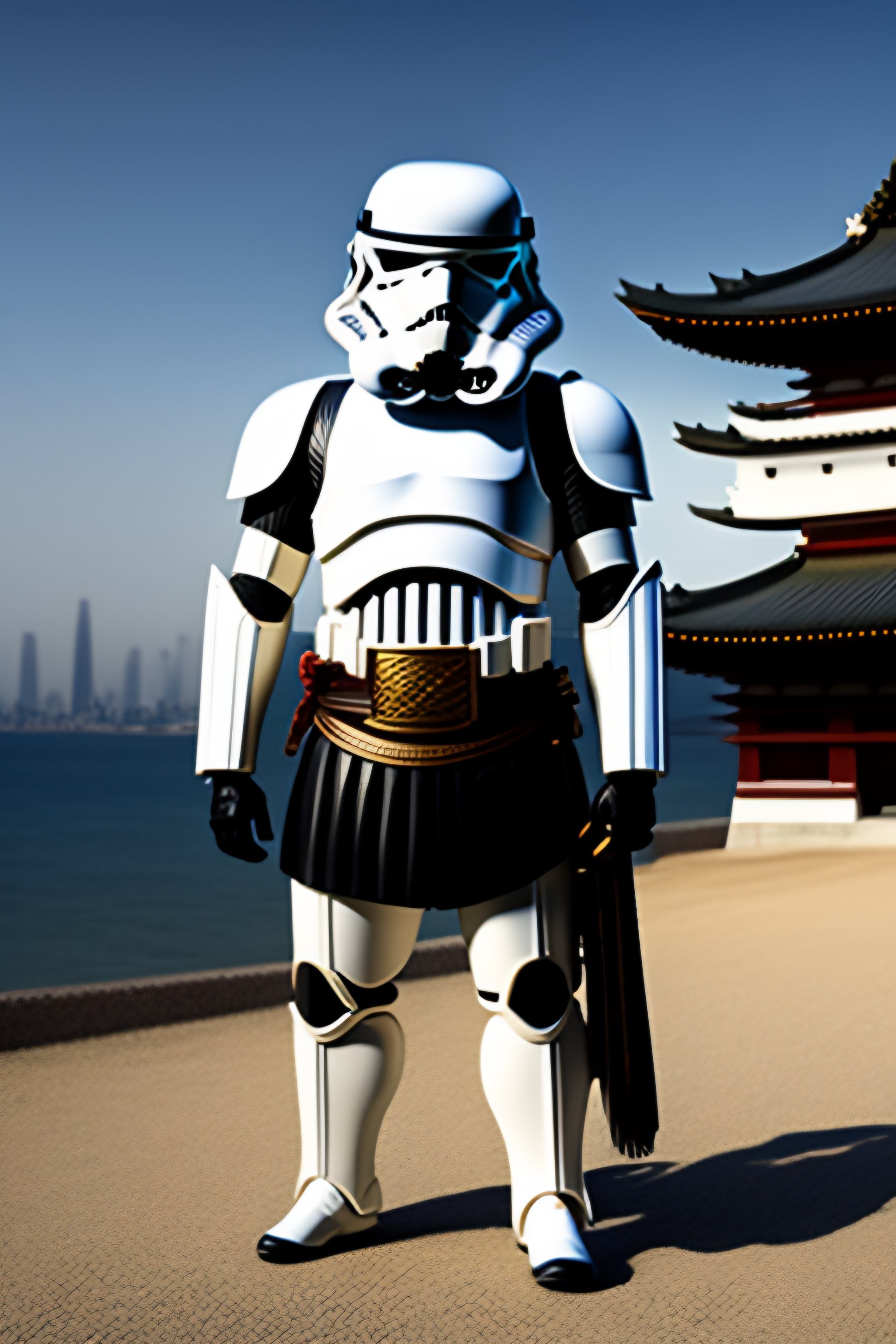 Lexica - Stormtrooper in japan samurai armor