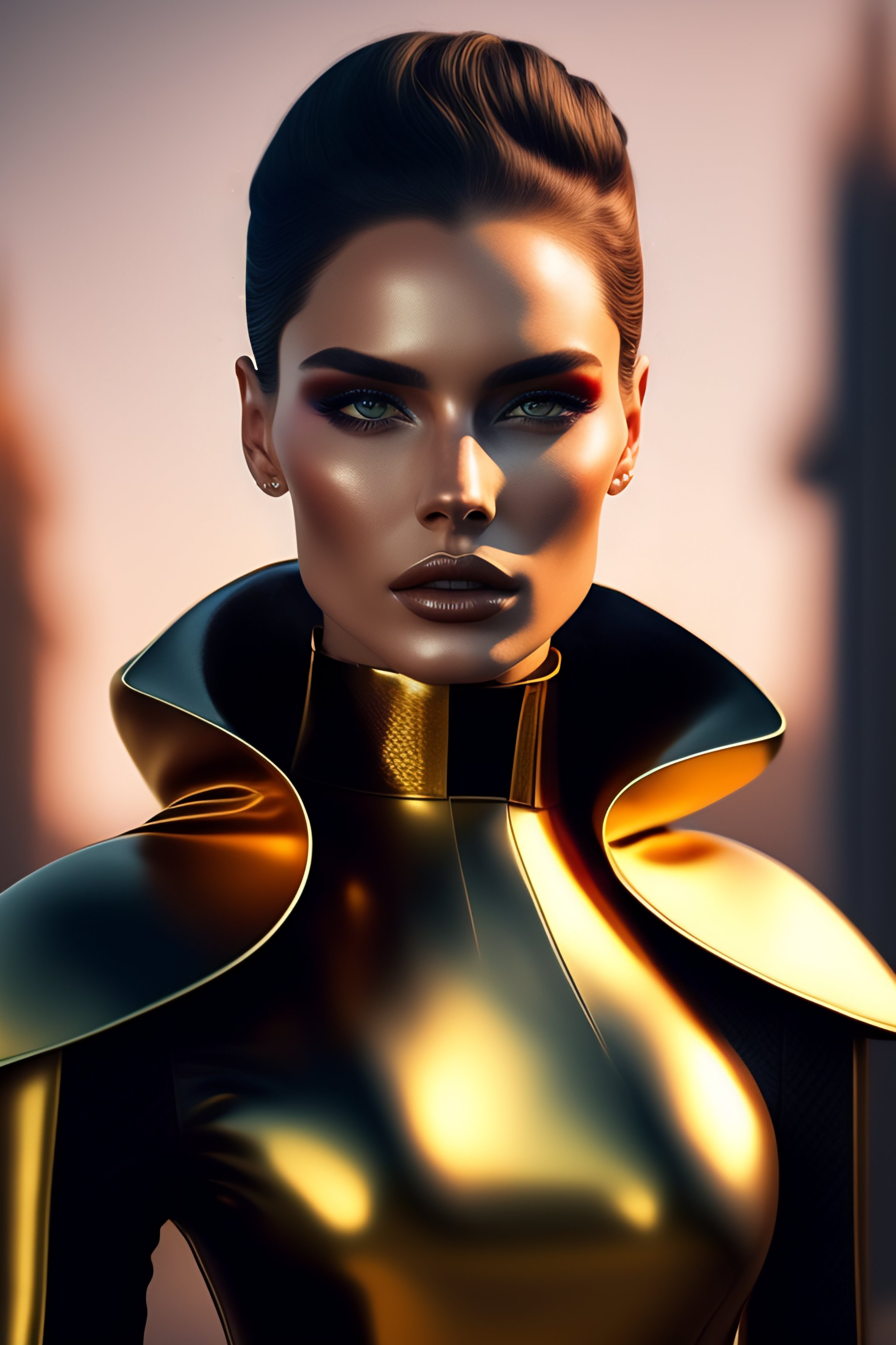 Lexica - Simon stalenhag 1920 style,futuristic leather model outfit ...