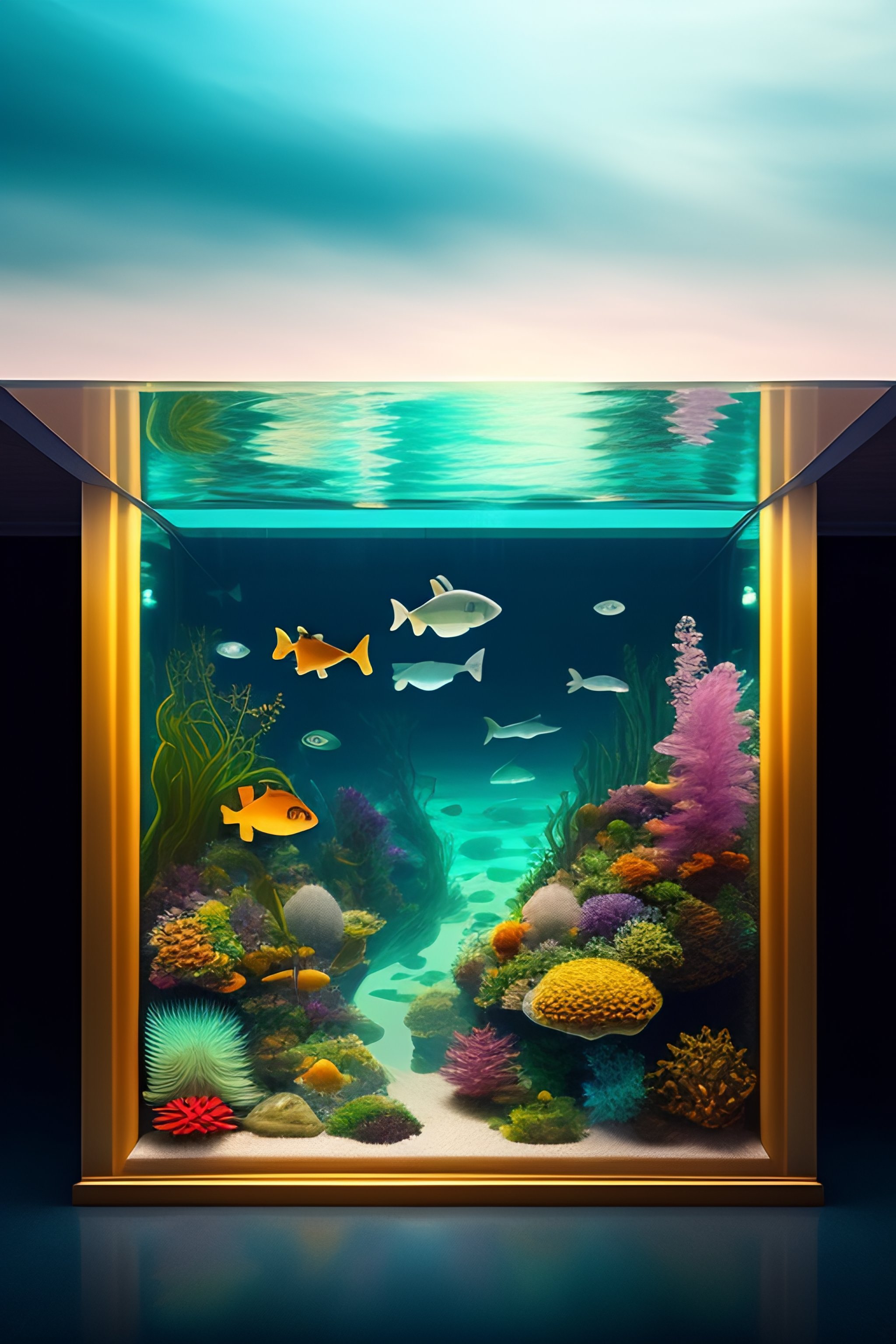 Lexica - Surreal art aquarium