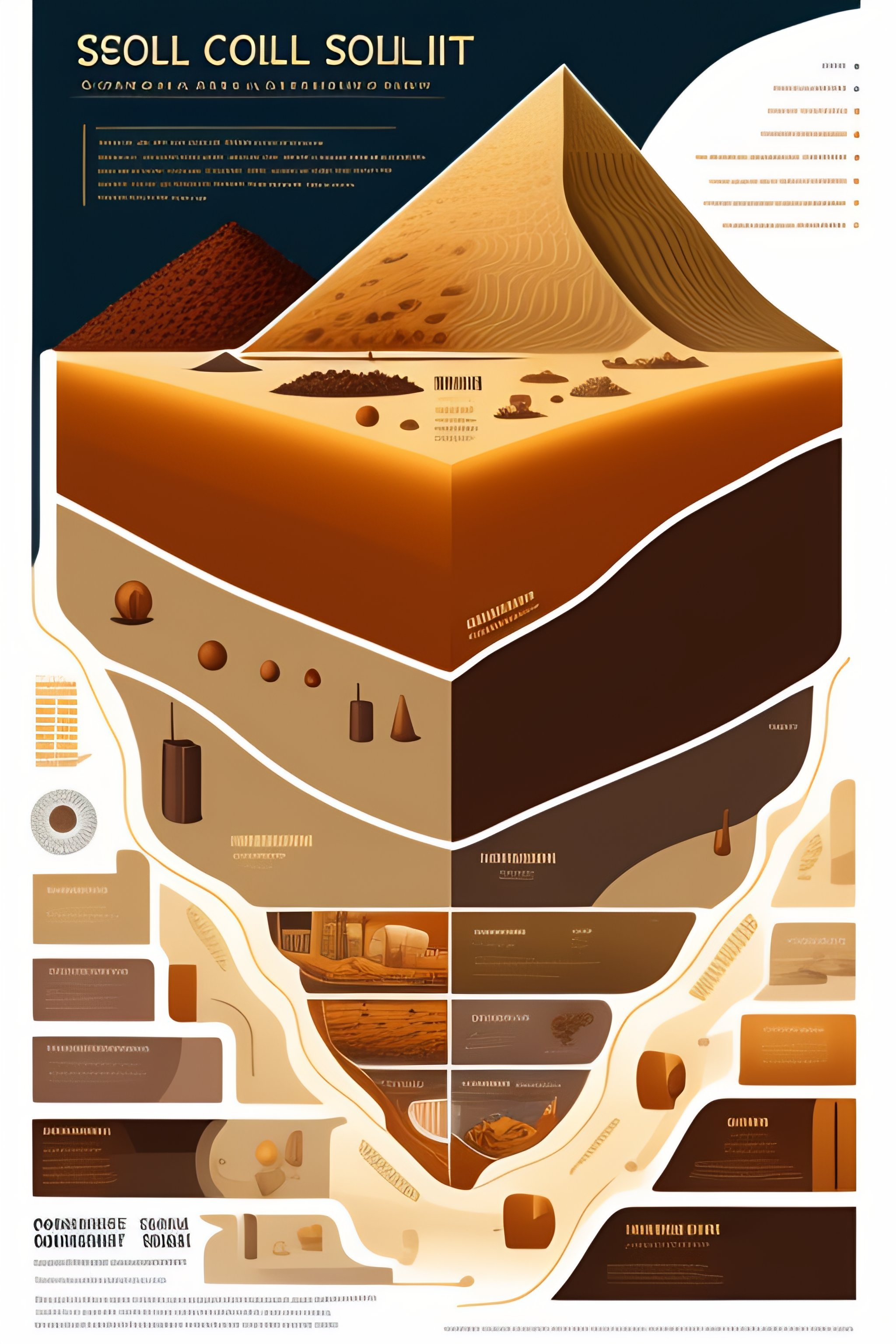 Lexica - Illustration containing various concepts of soil and ...