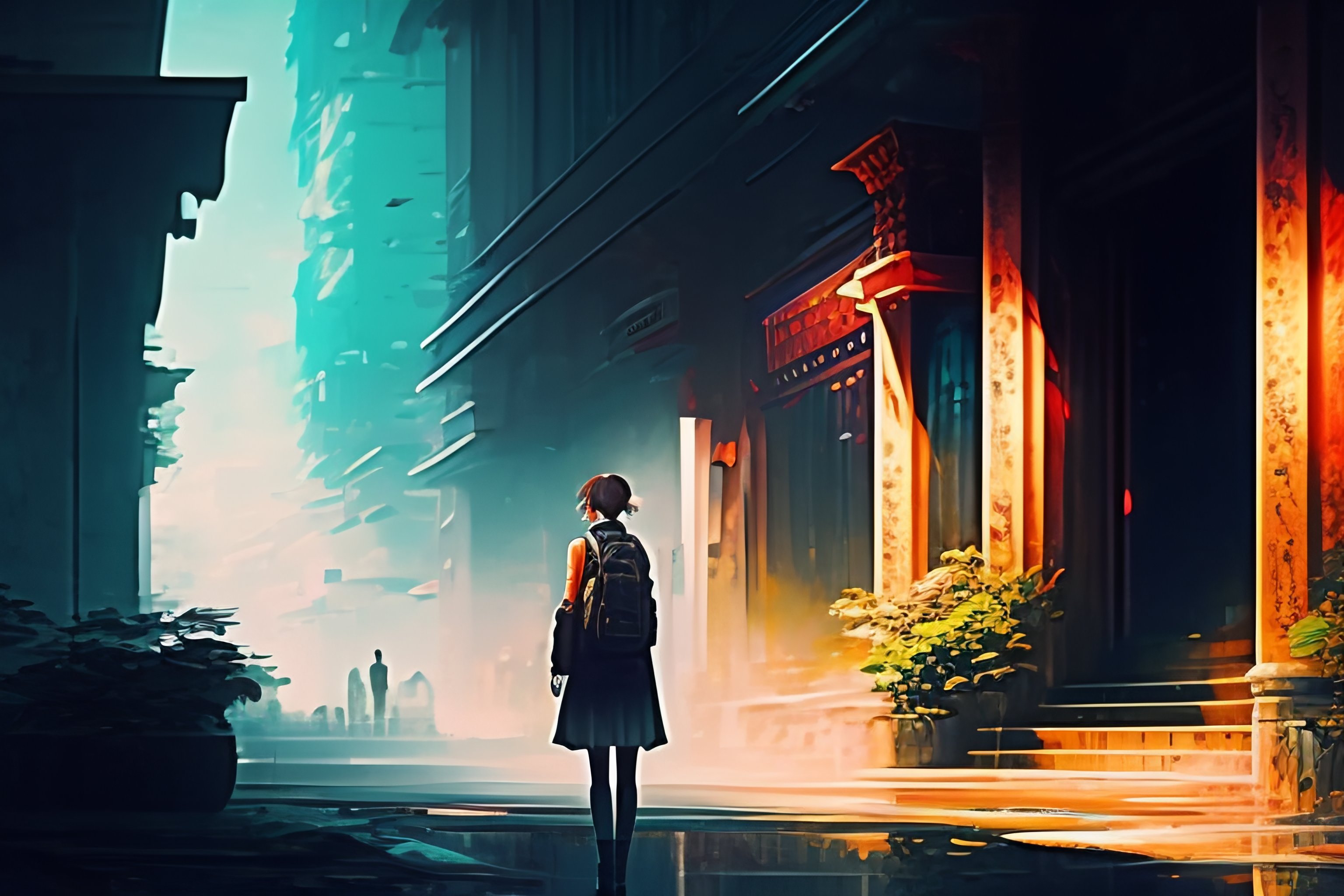 Lexica - Leon resident evil psychedelic patterns with greg rutkowski ...