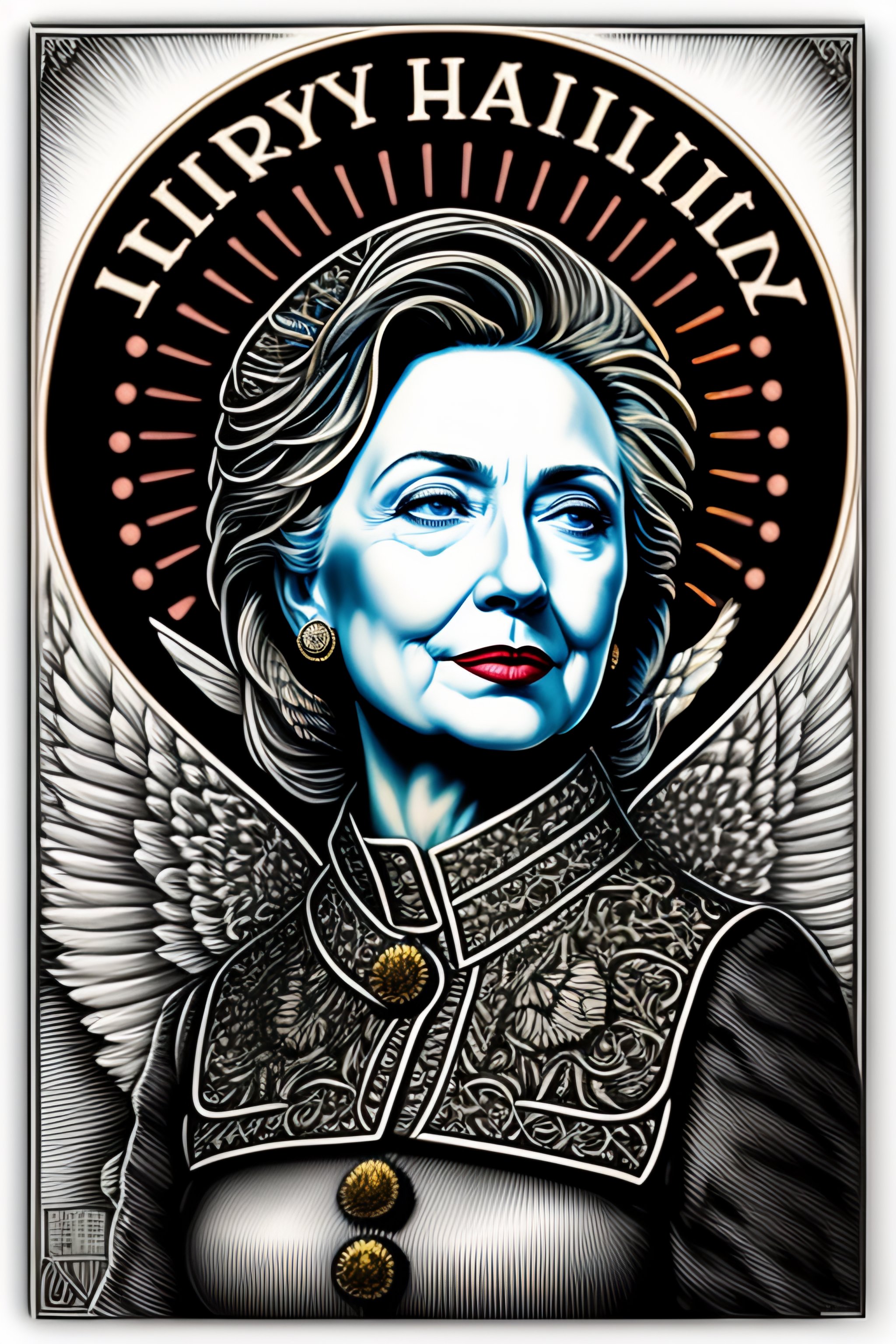 Lexica - Hillary clinton by Aaron Horkey