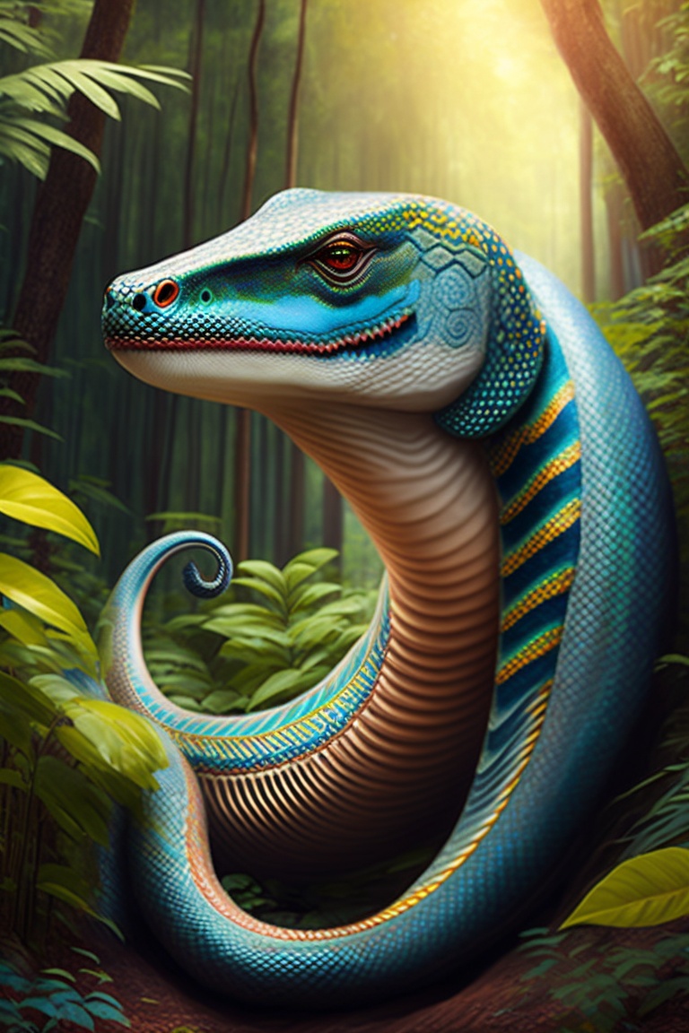 Lexica - In the dense forests of the Amazon, there was a giant serpent ...