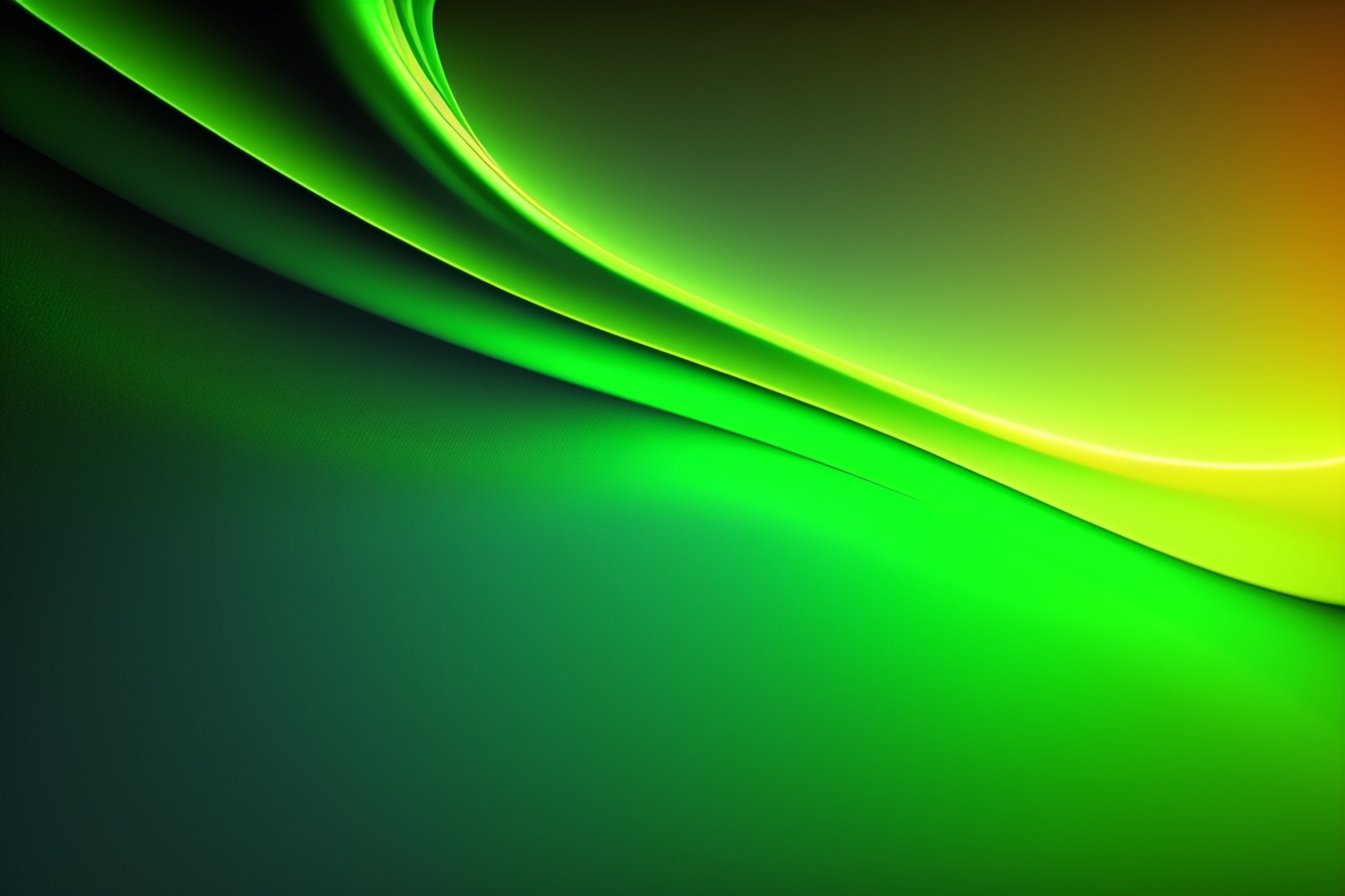 Lexica - Futuristic green gradient colors background 4k