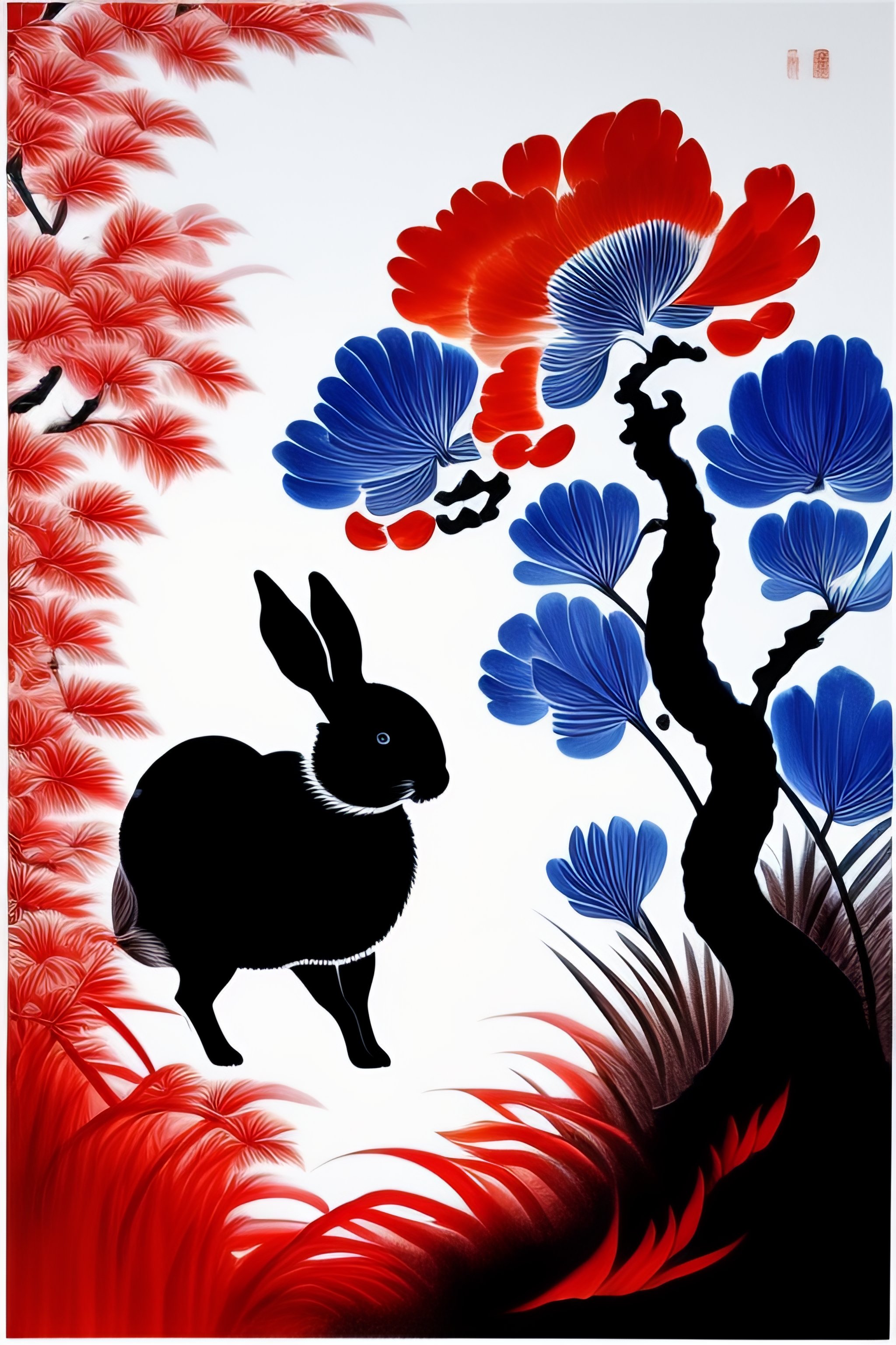 Lexica - Traditional Chinese ink painting for Chinese New Year wowed ...