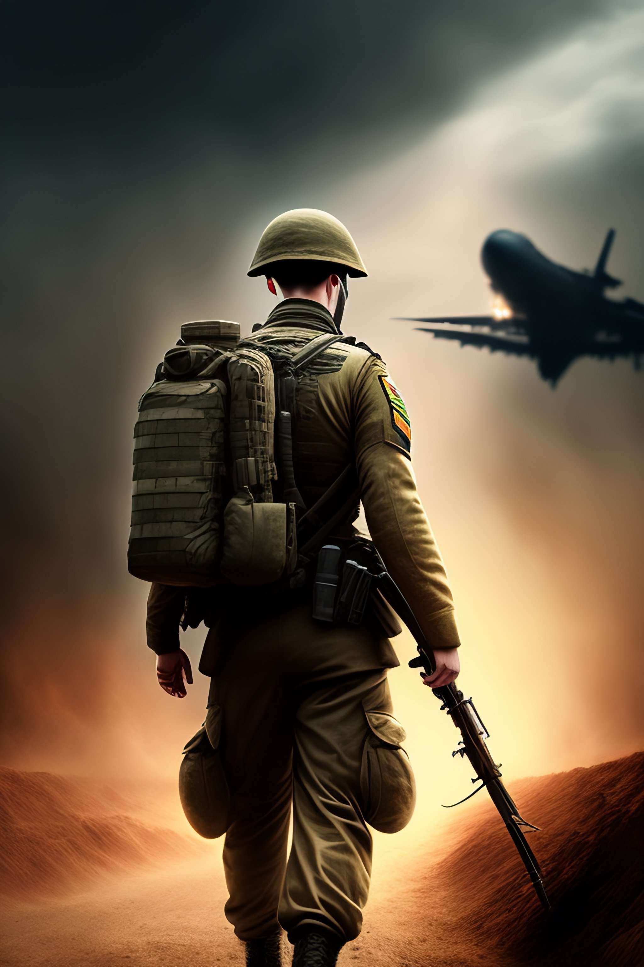 Lexica - A book cover with the title: UNFINISHED depicting a soldier ...
