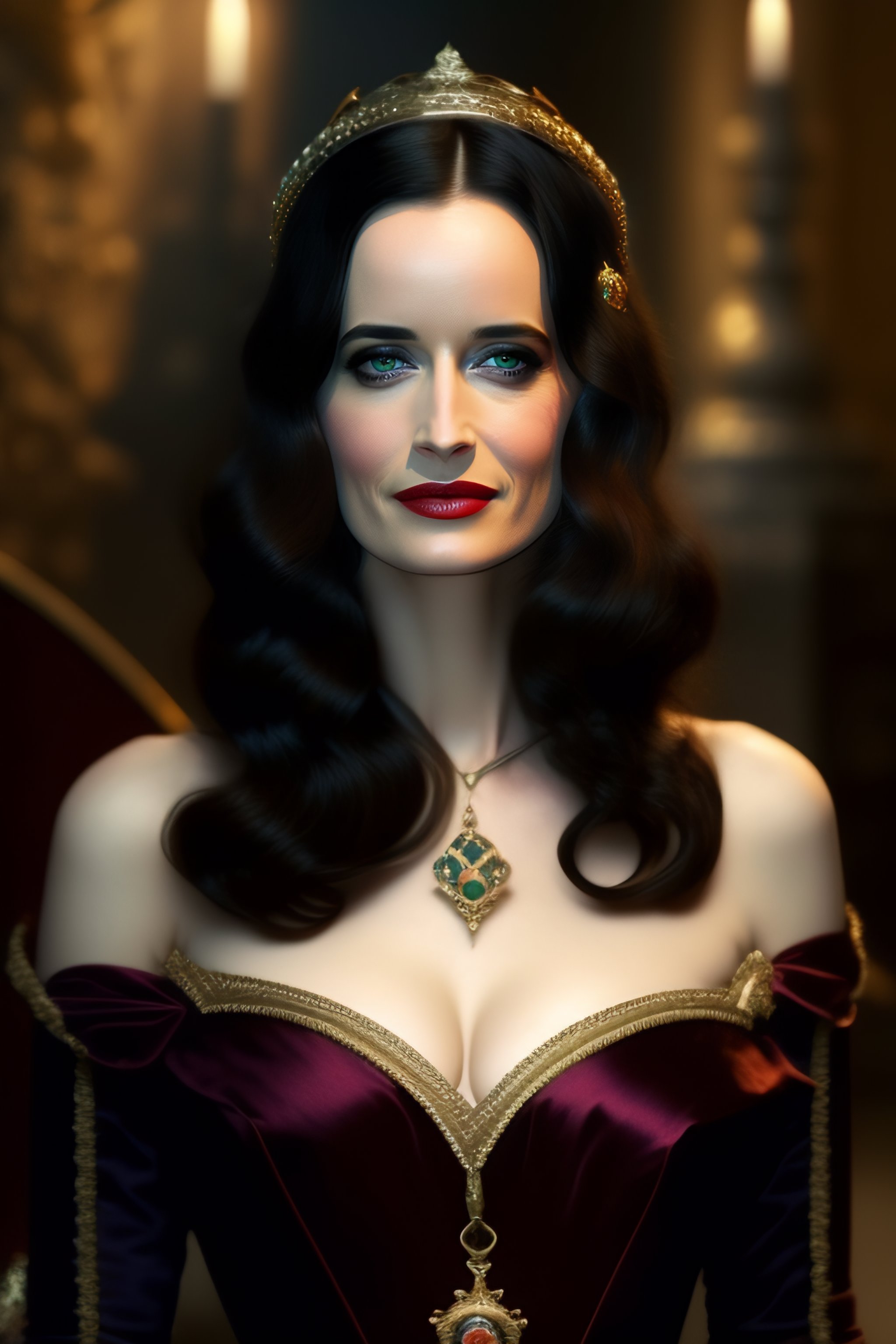 Lexica - Eva Green, magic, medieval, witch, druid
