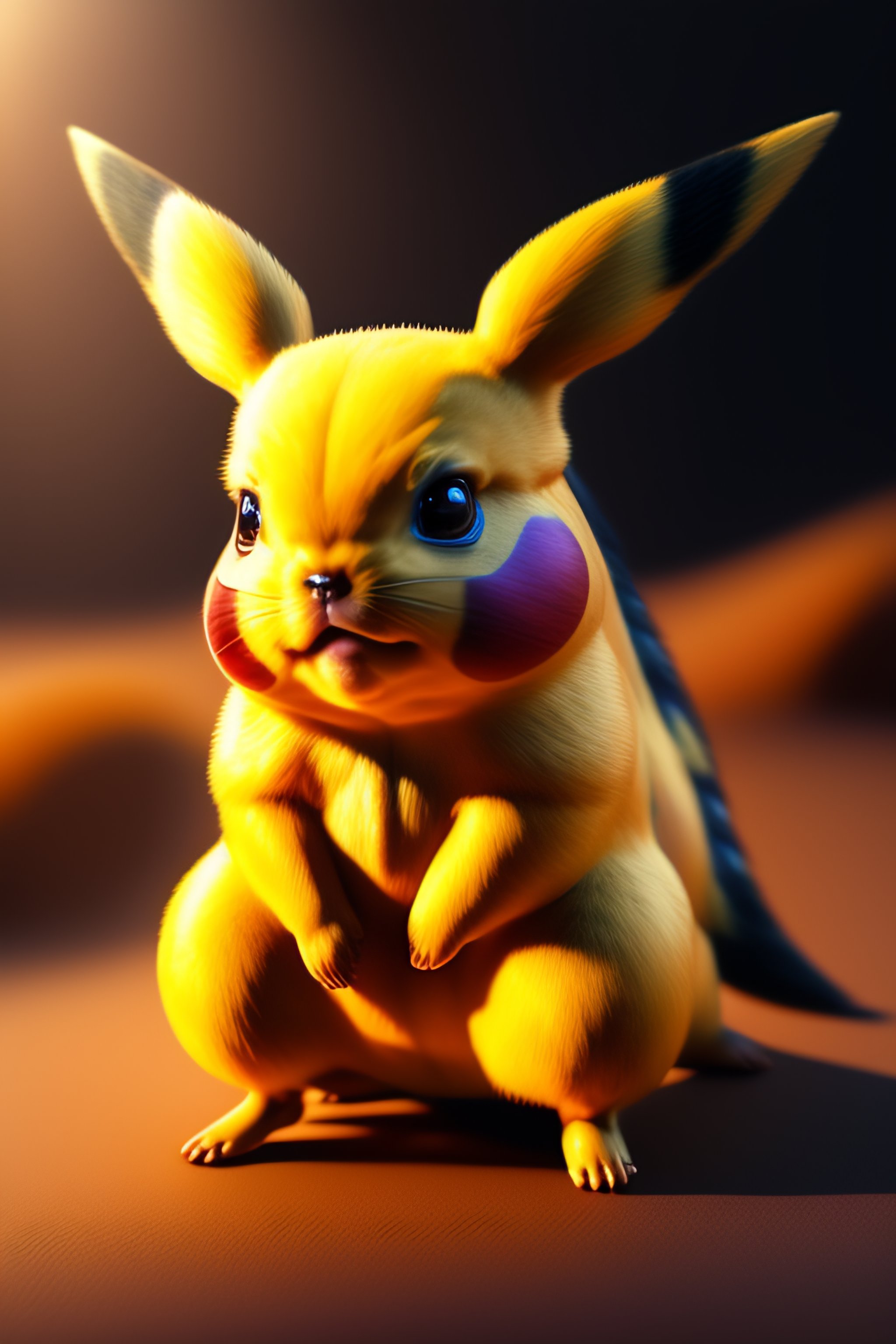 Lexica - Hyper realistic 8k pikachu, perfect composition, beautiful ...