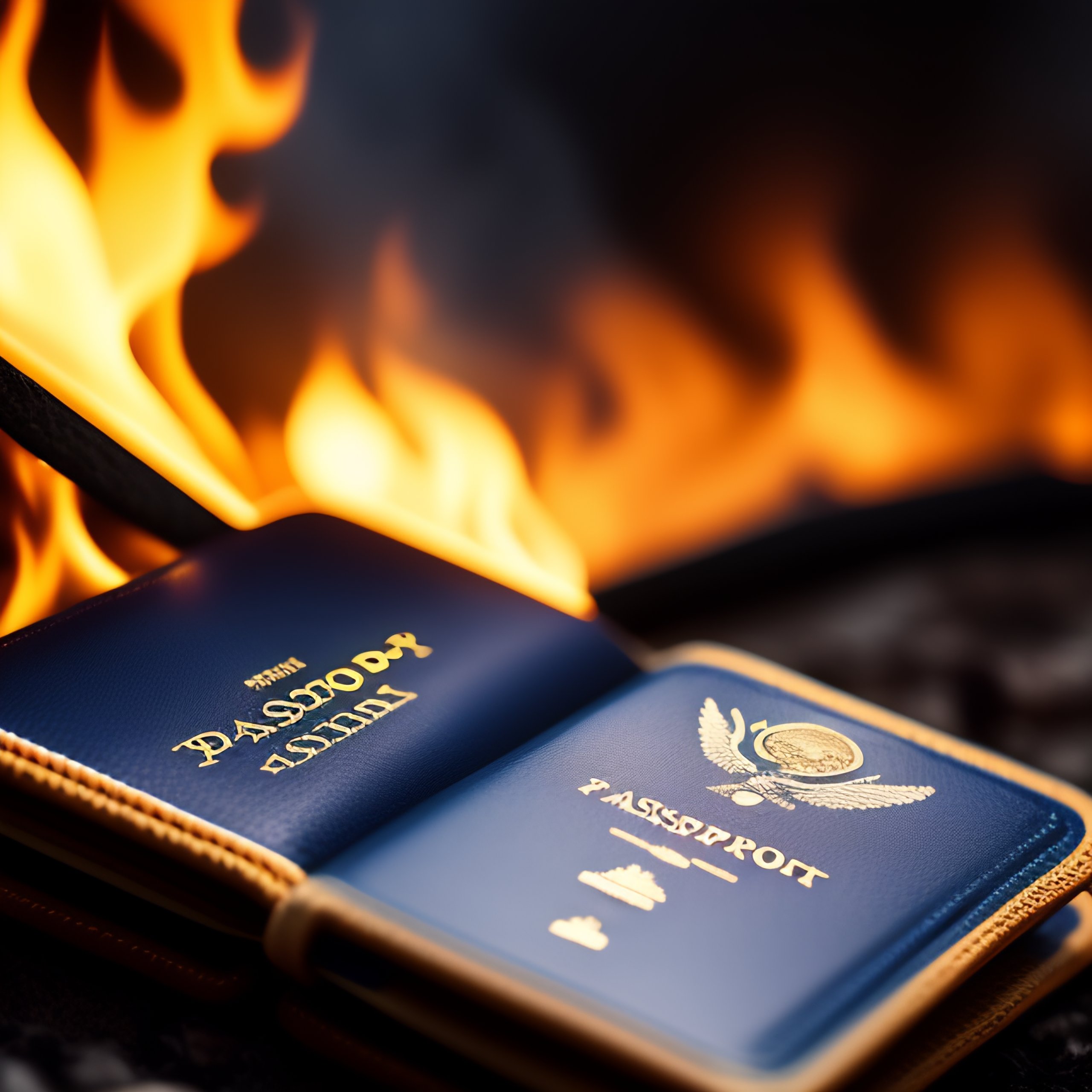 Lexica - Passports in the fire