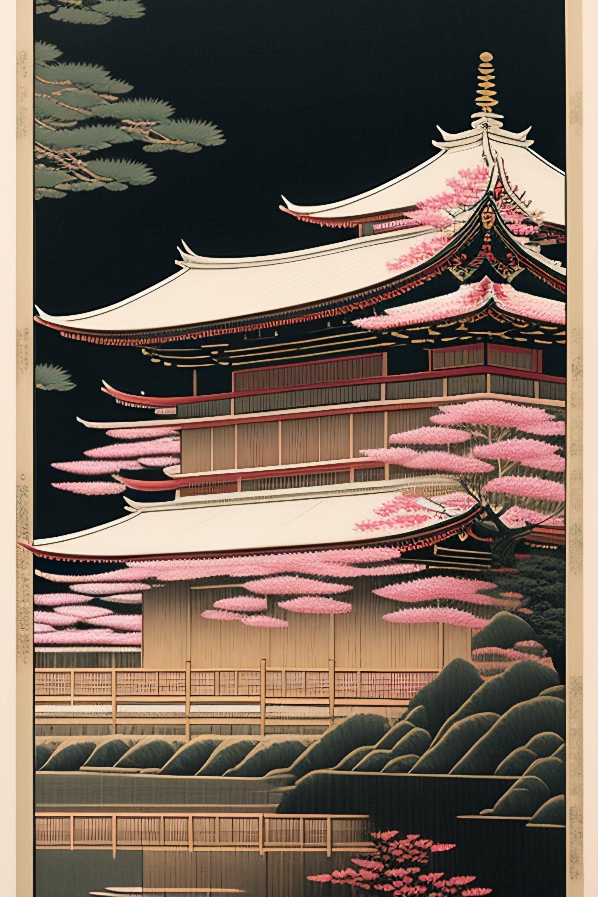 Lexica - Woodblock print by Taguchi Tomoki, Yatsuo no Tsubaki ...